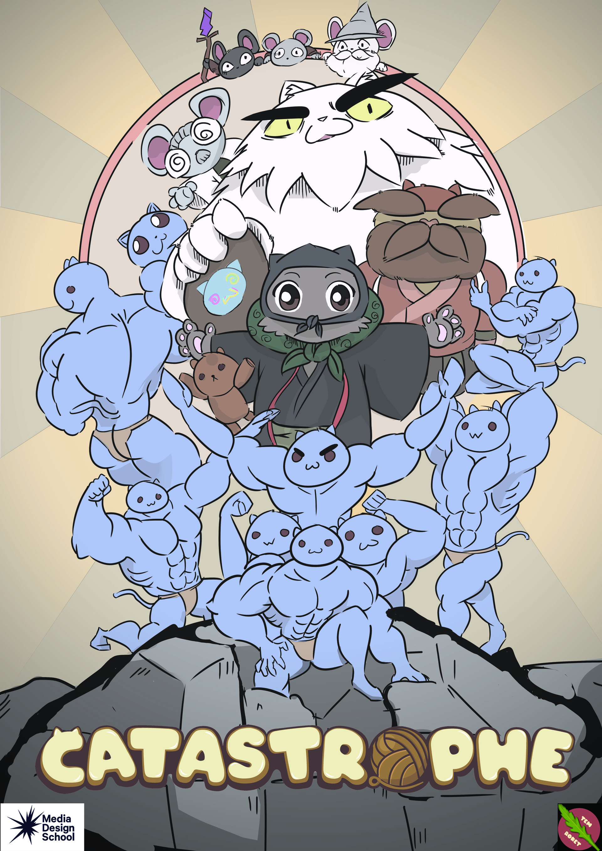 ArtStation - Catastrophe game poster