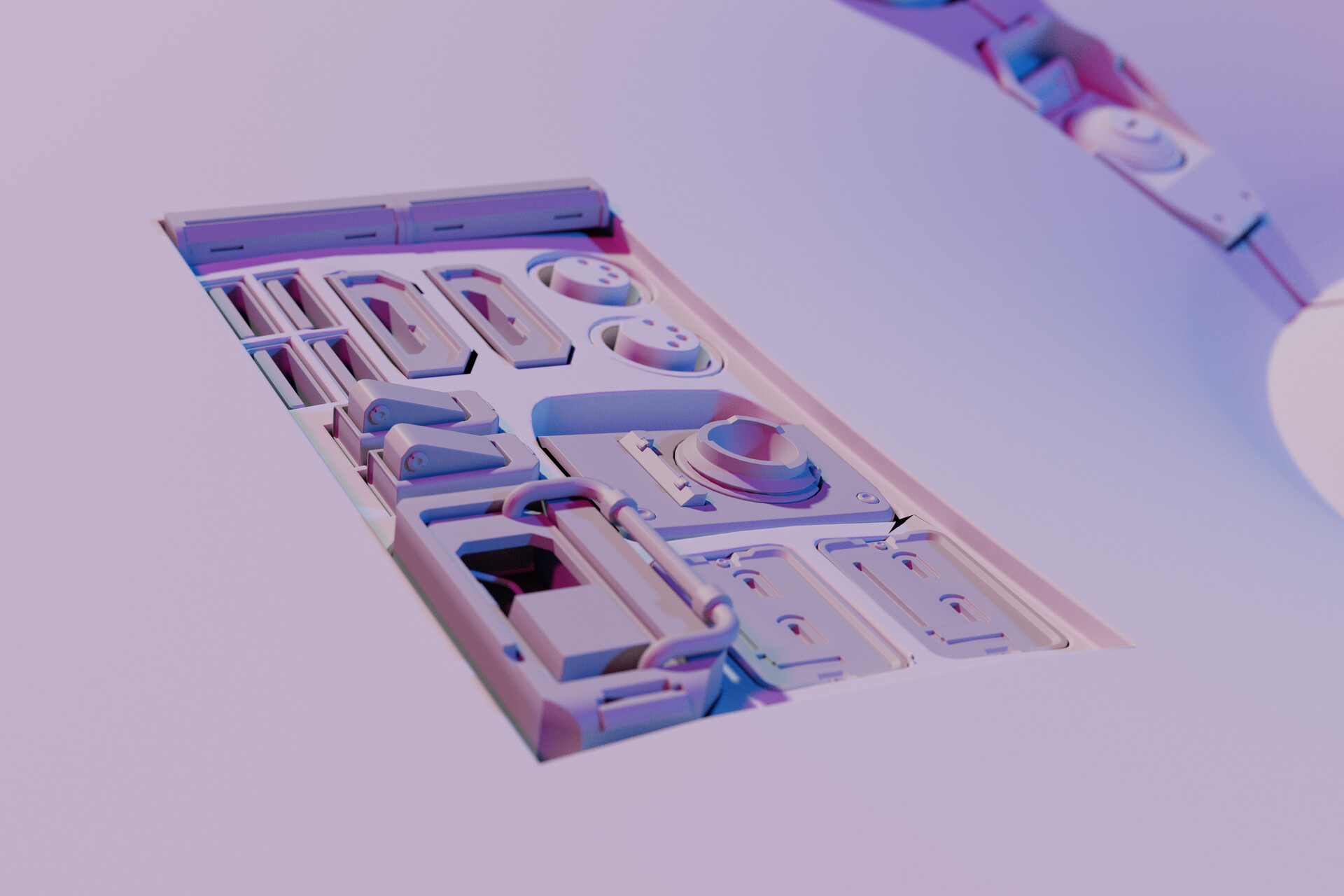 James Jiang - Hard Surface Modeling Practice