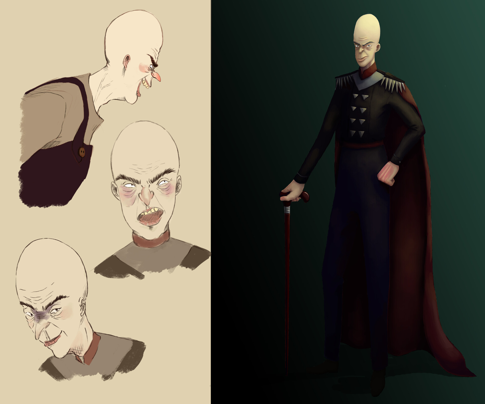 ArtStation - Greedy Egg Head