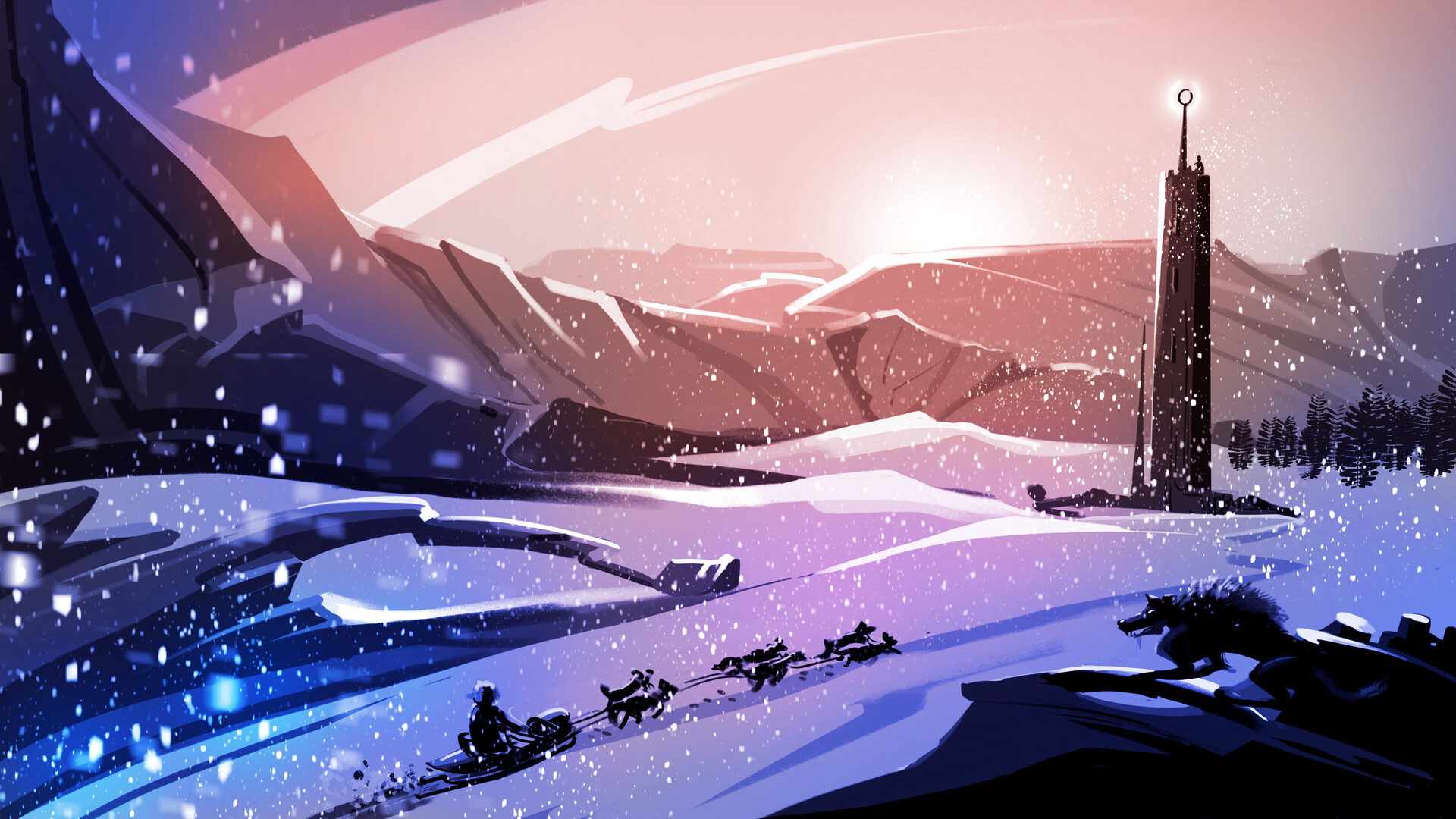 ArtStation - Winter Escape