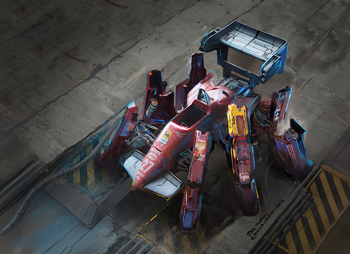 ArtStation - F1_Mech
