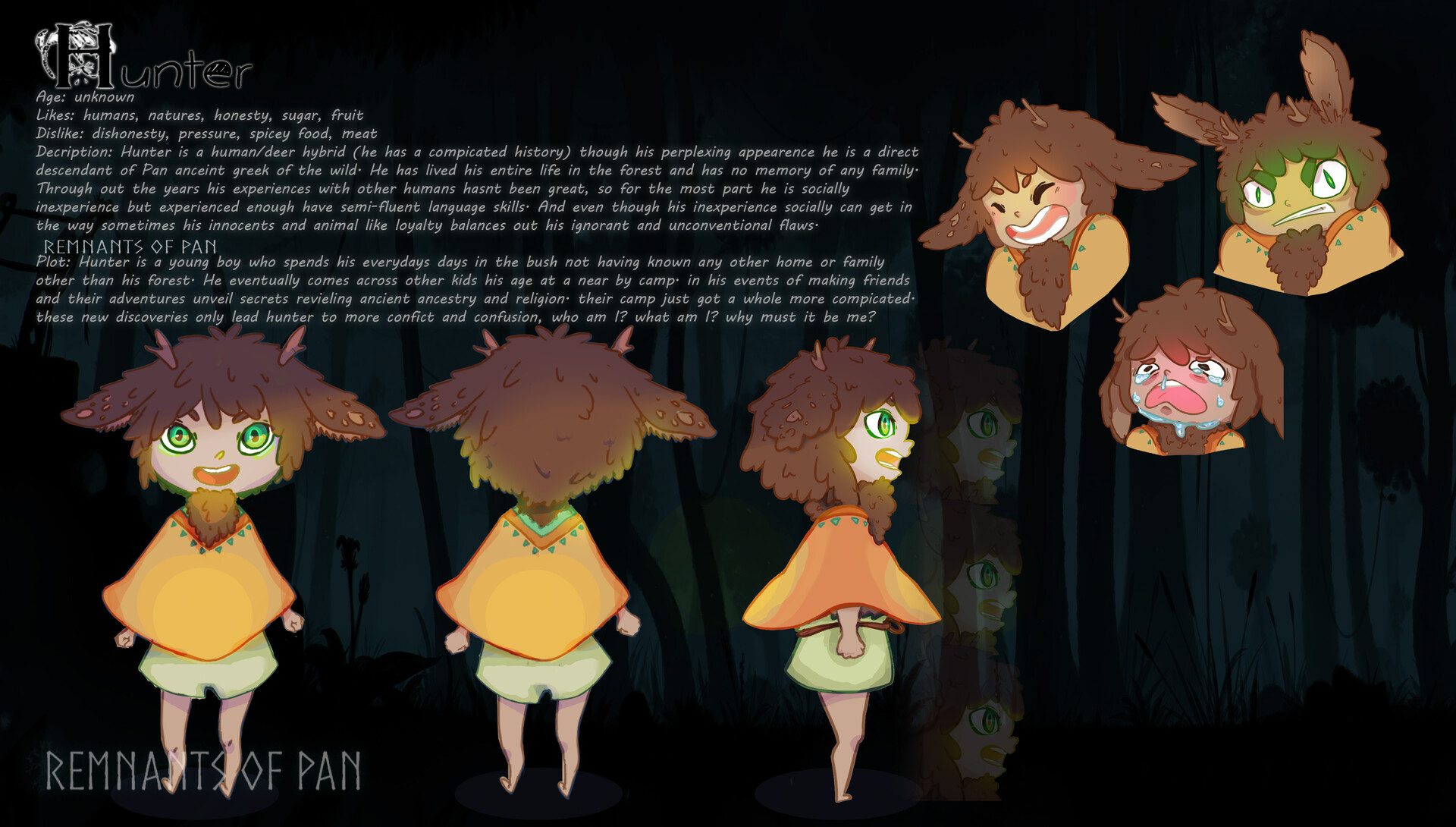 ArtStation - Hunter Character sheet