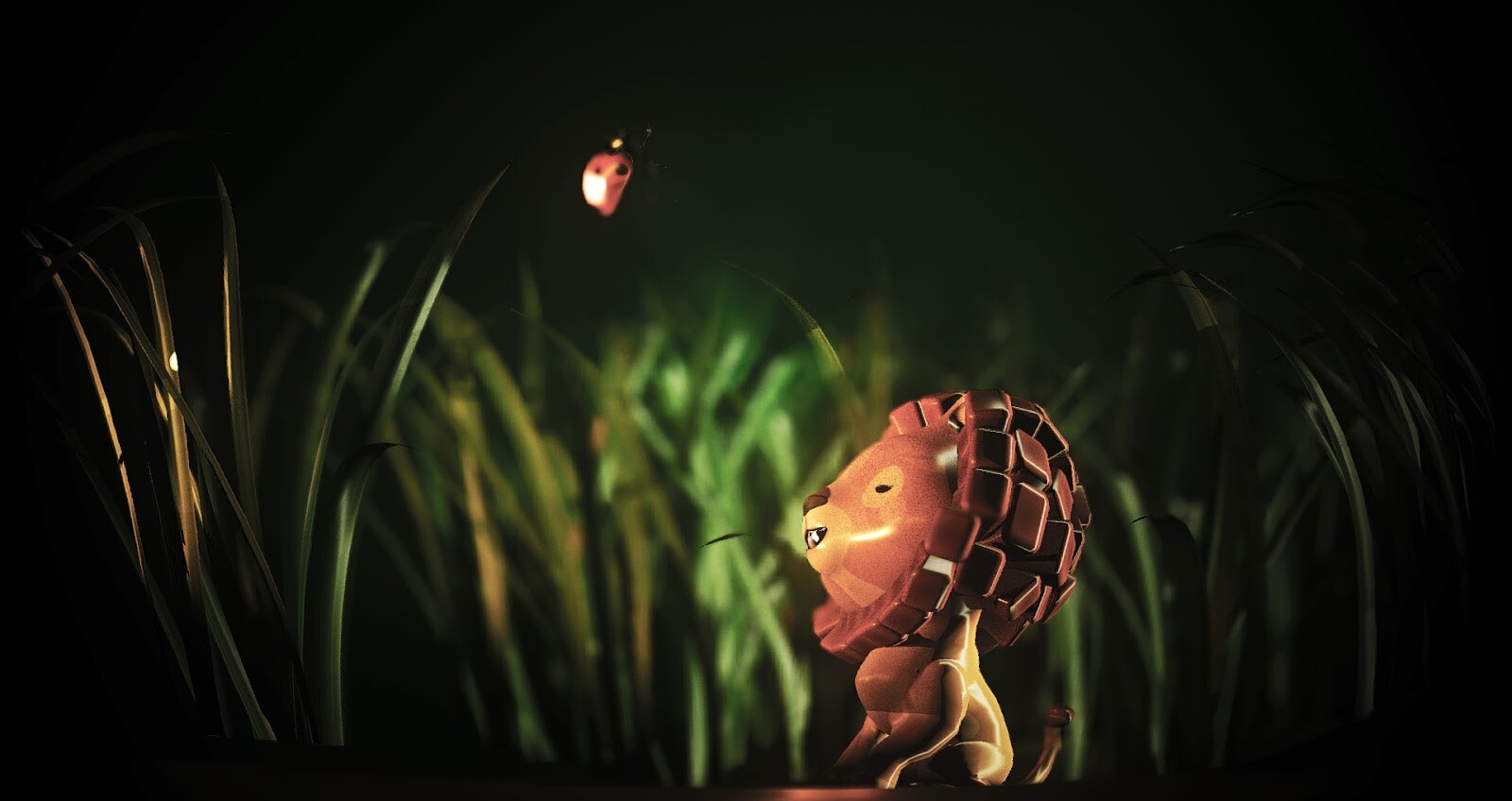 ArtStation - Lion And Ladybug