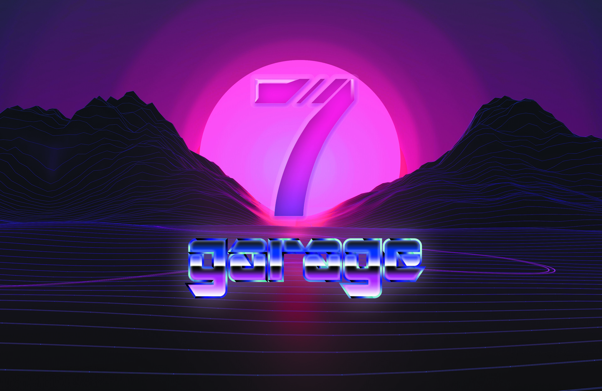 ArtStation - Logo 7 Race Team Garagem