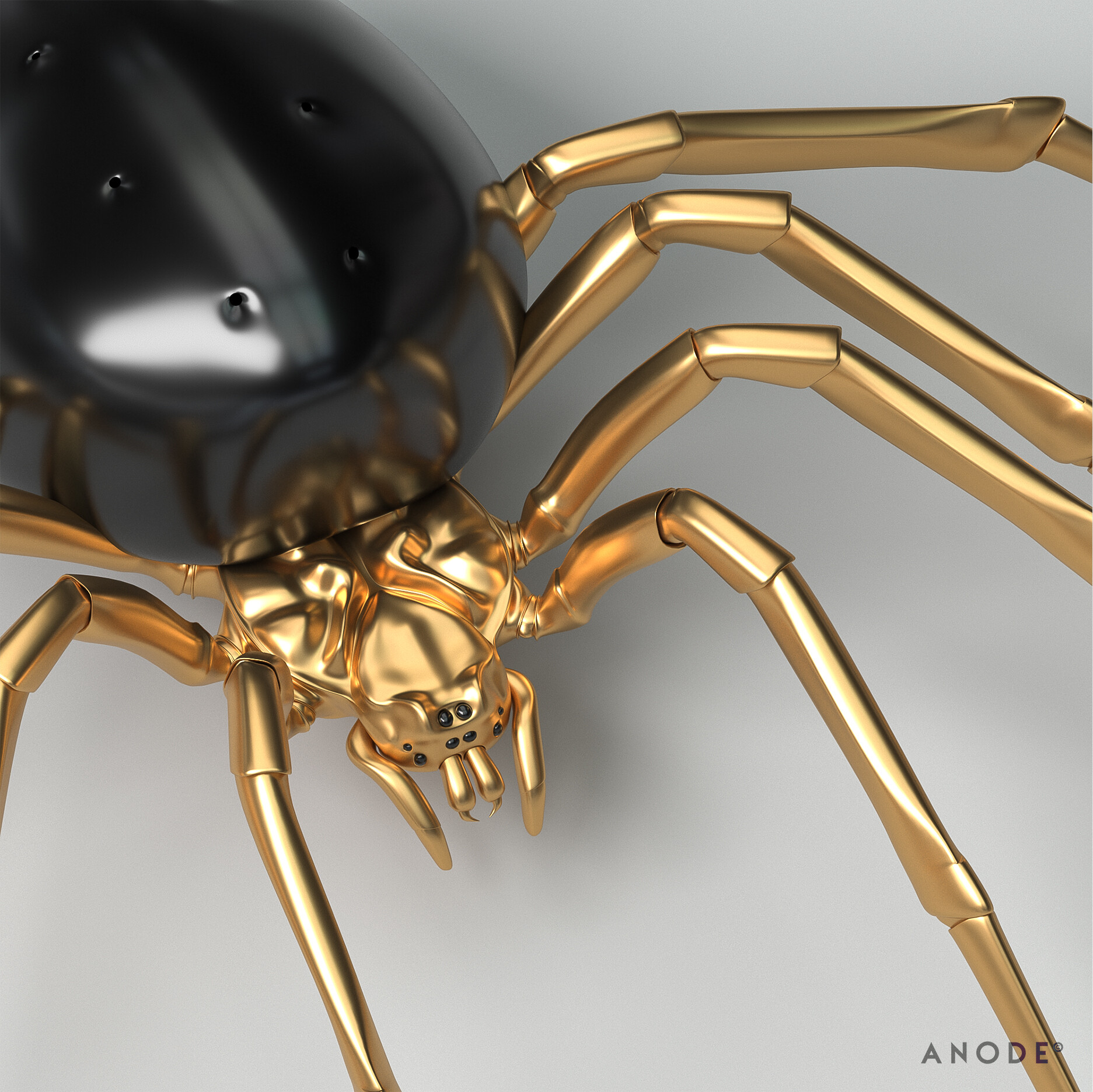 ArtStation - Gold Spider