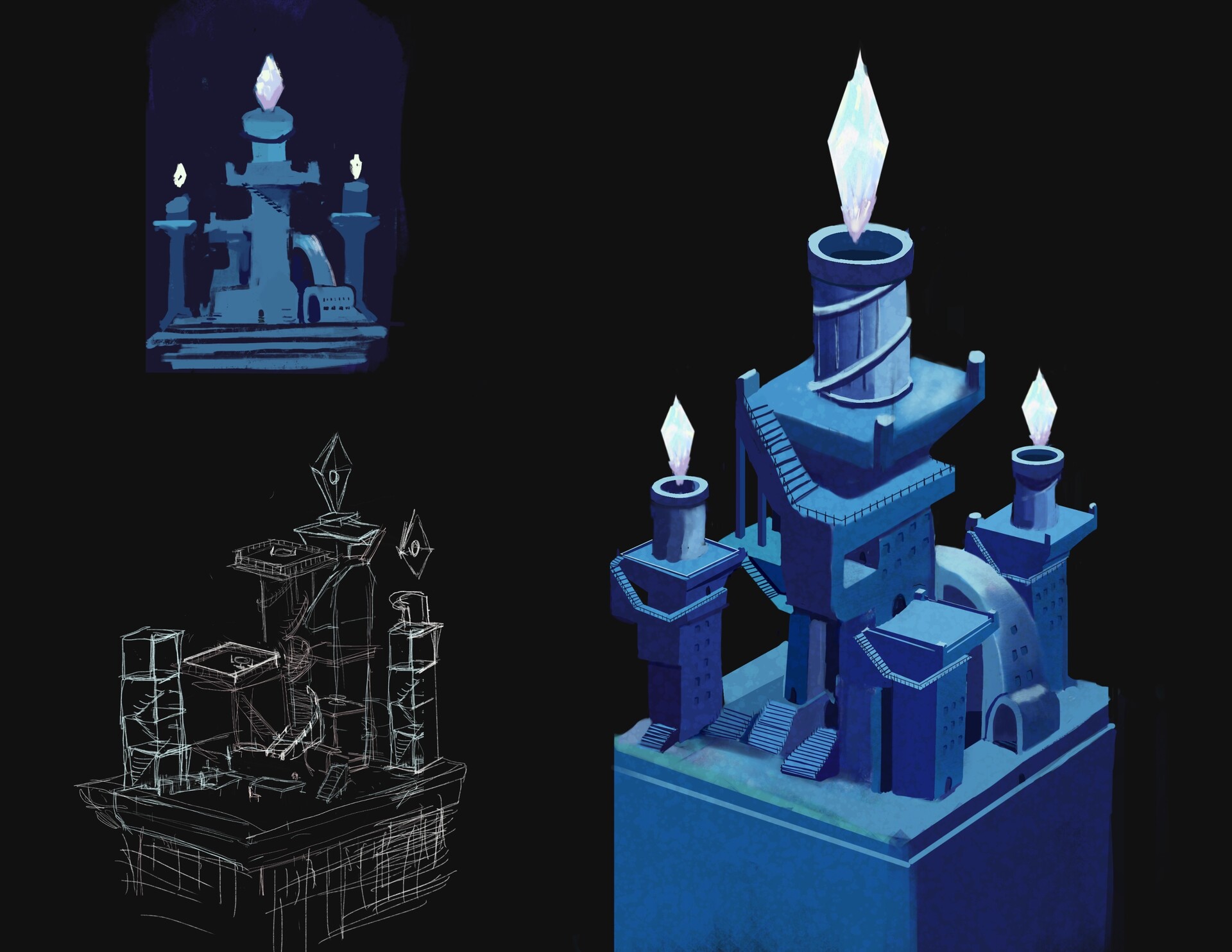 ArtStation - The rats priests Solar Temples