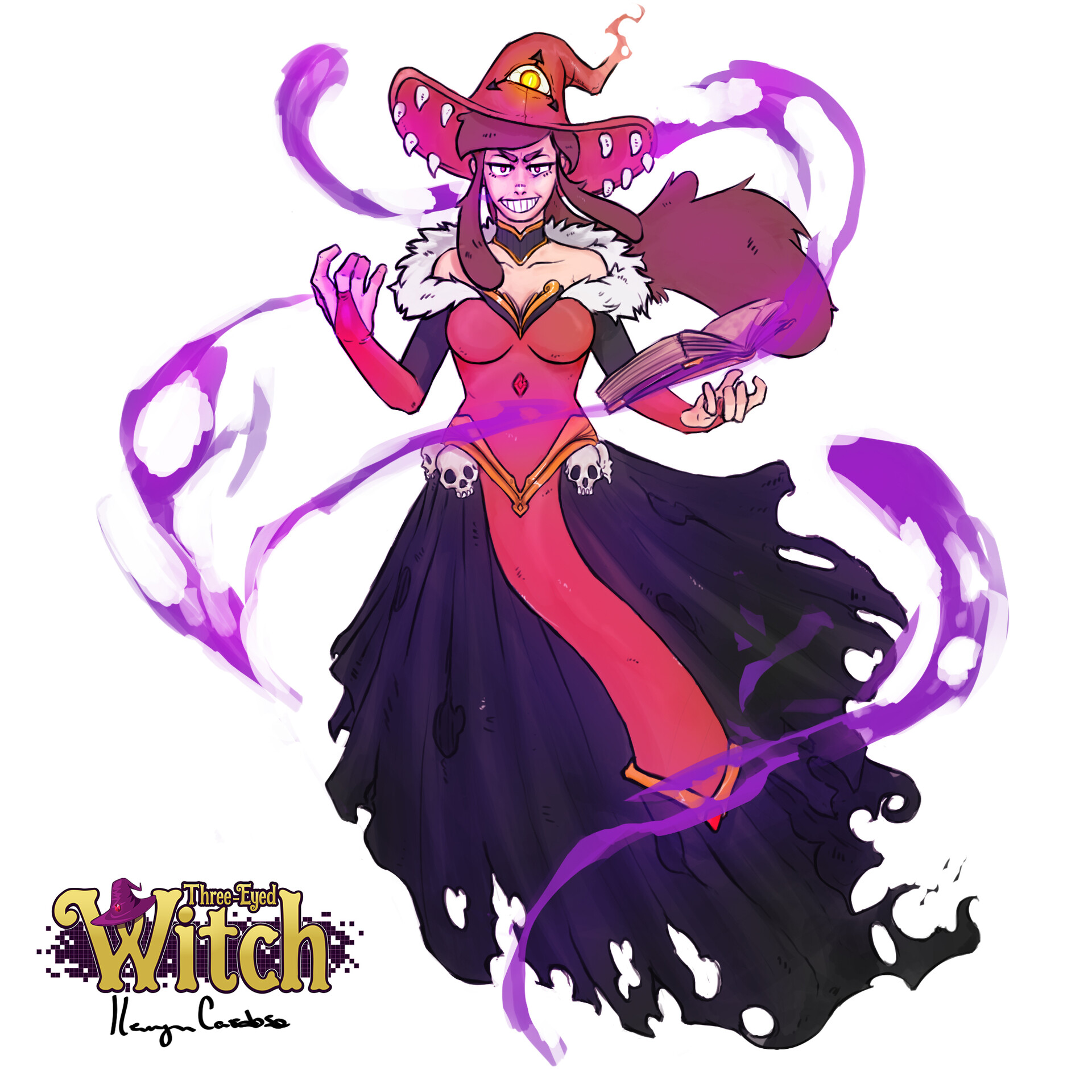 ArtStation - Rebecca - Three Eyed Witch