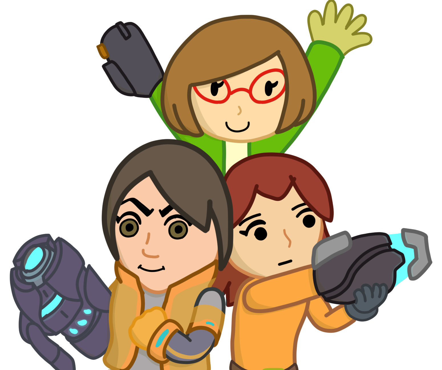 ArtStation - Mii gunners