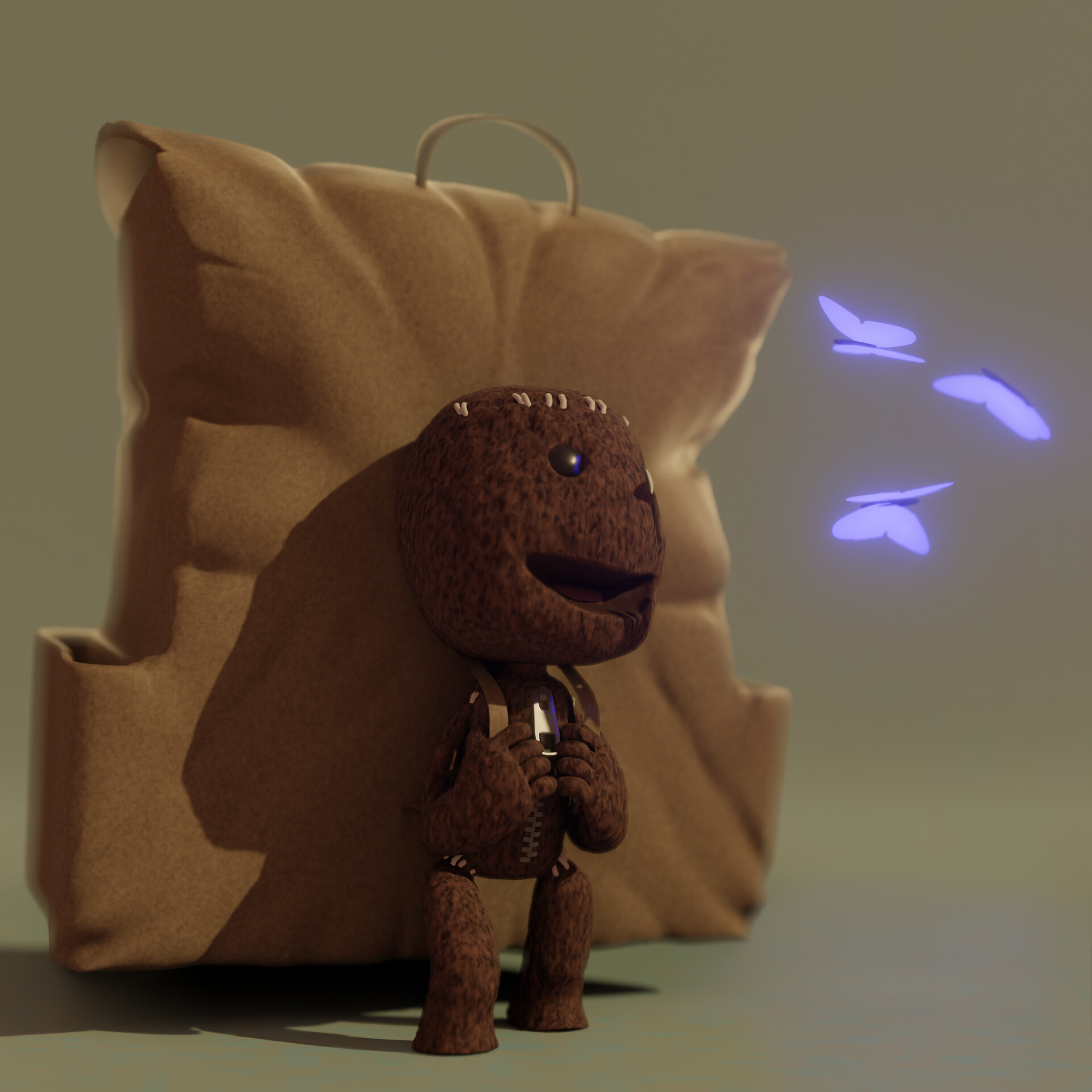ArtStation - Strong SackBoy (Sculpt January)