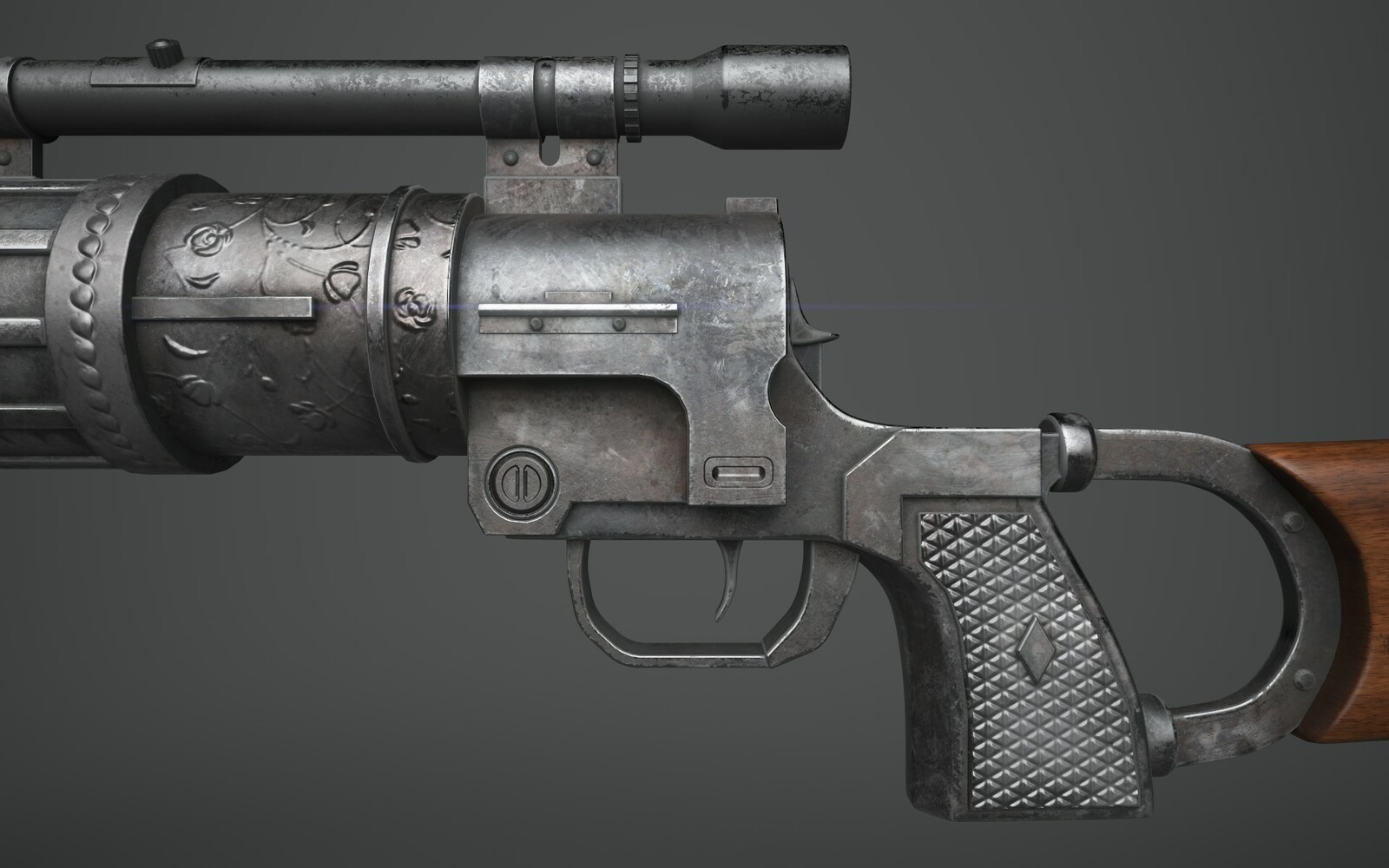 Trinh Nguyen - StarWars Fanart - EE3 Blaster