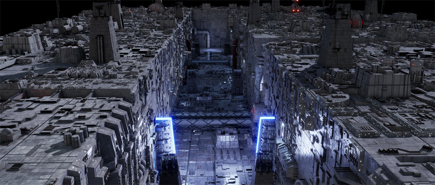 Star Wars Death Star Trench