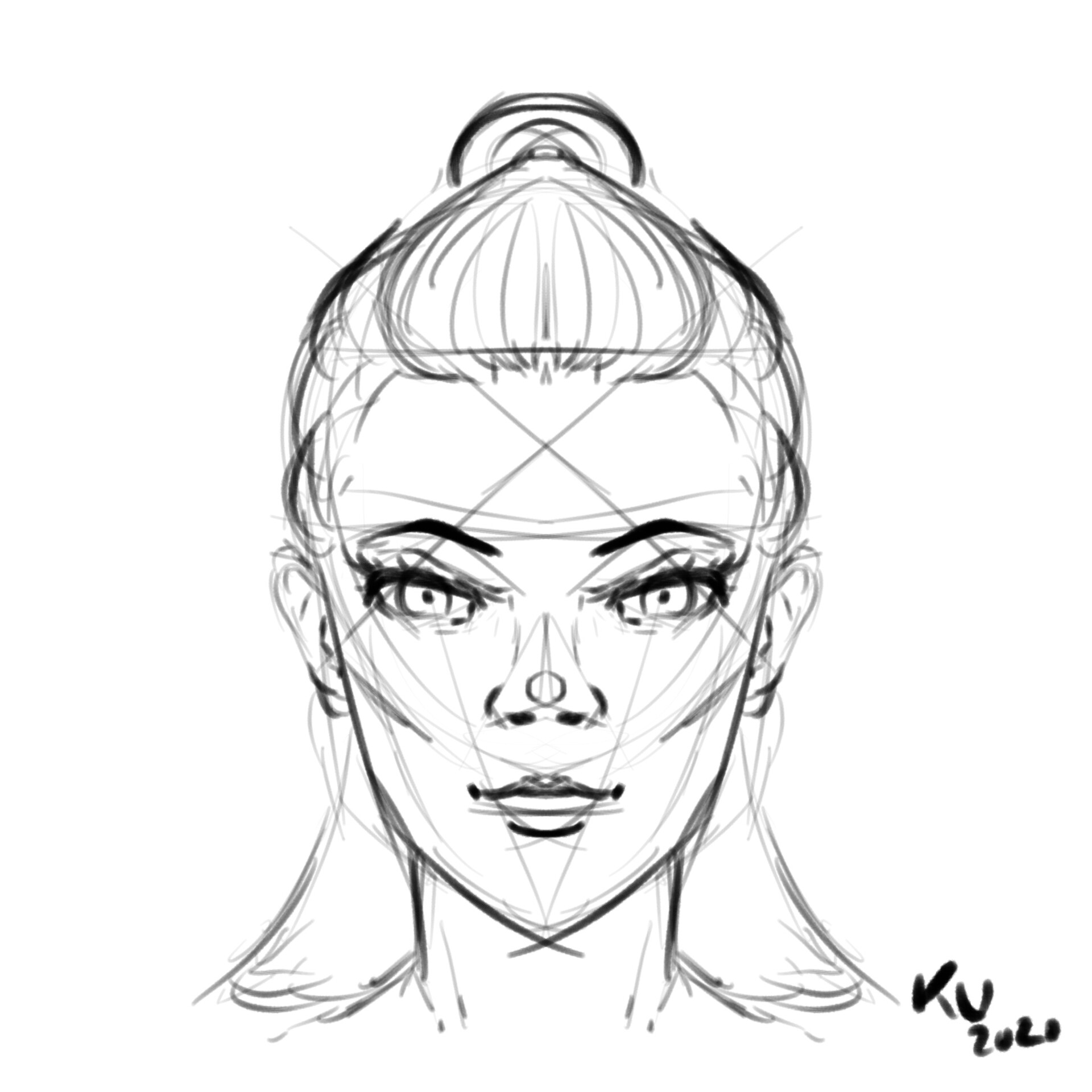 ArtStation - Comic face