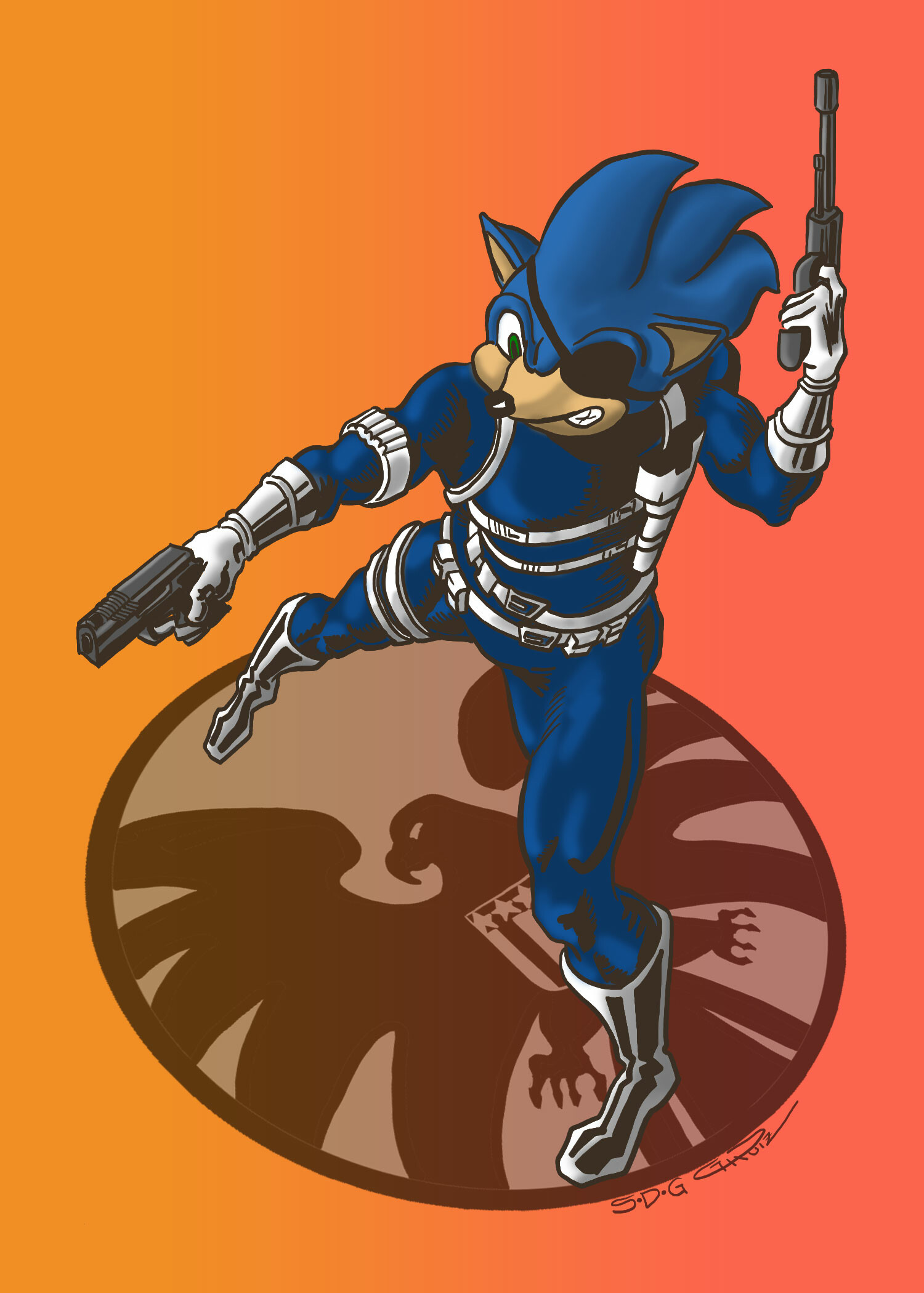 ArtStation - Sonic Fury: agent of S.H.I.E.L.D.