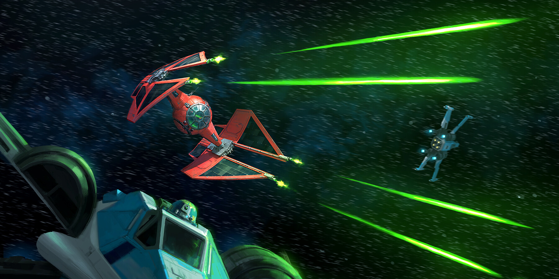 Darren Tan - X-Wing 2nd Edition Card Art