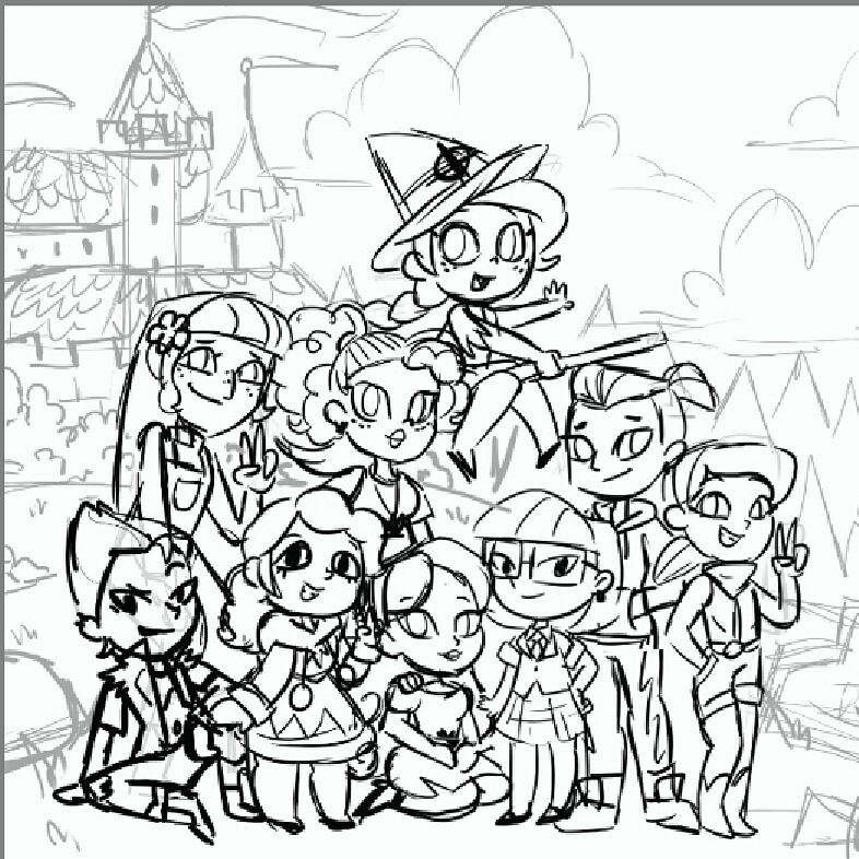 friendship games coloring pages
