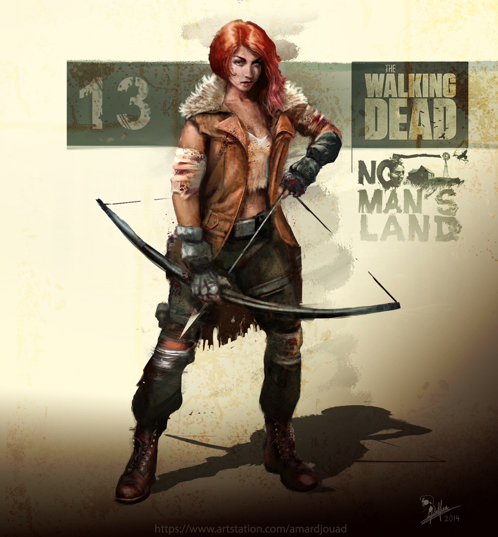 ArtStation - The Walking Dead