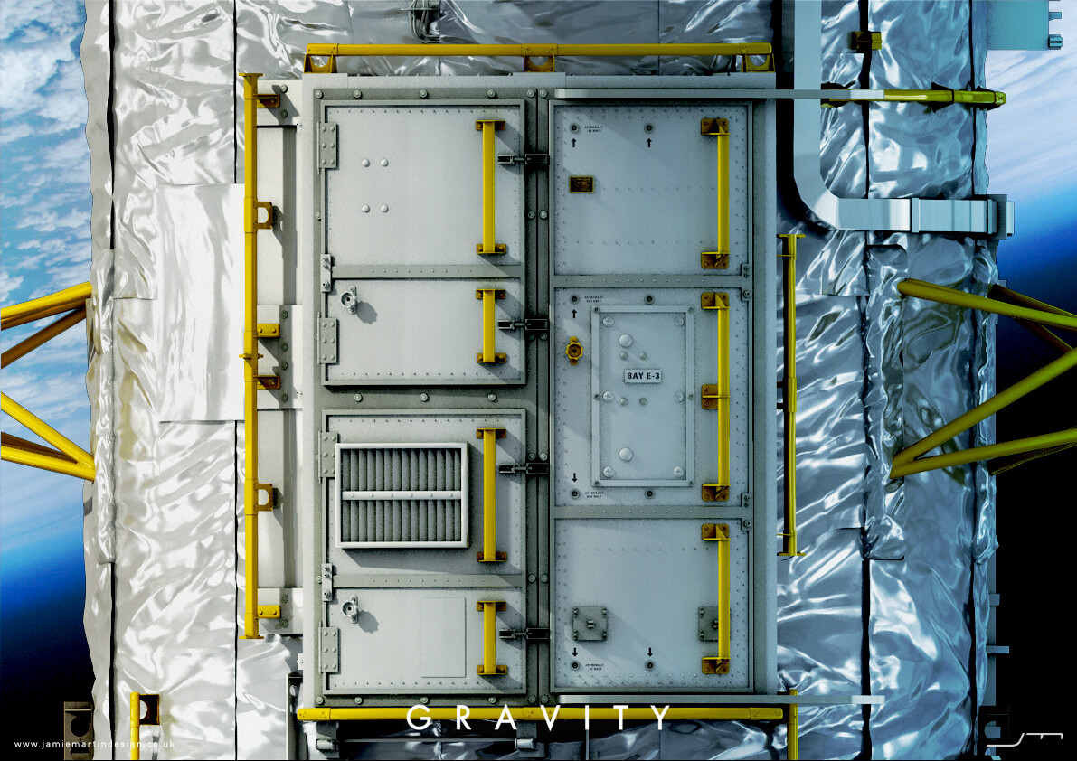 Jamie Martin - "Gravity" movie - Hubble concepts