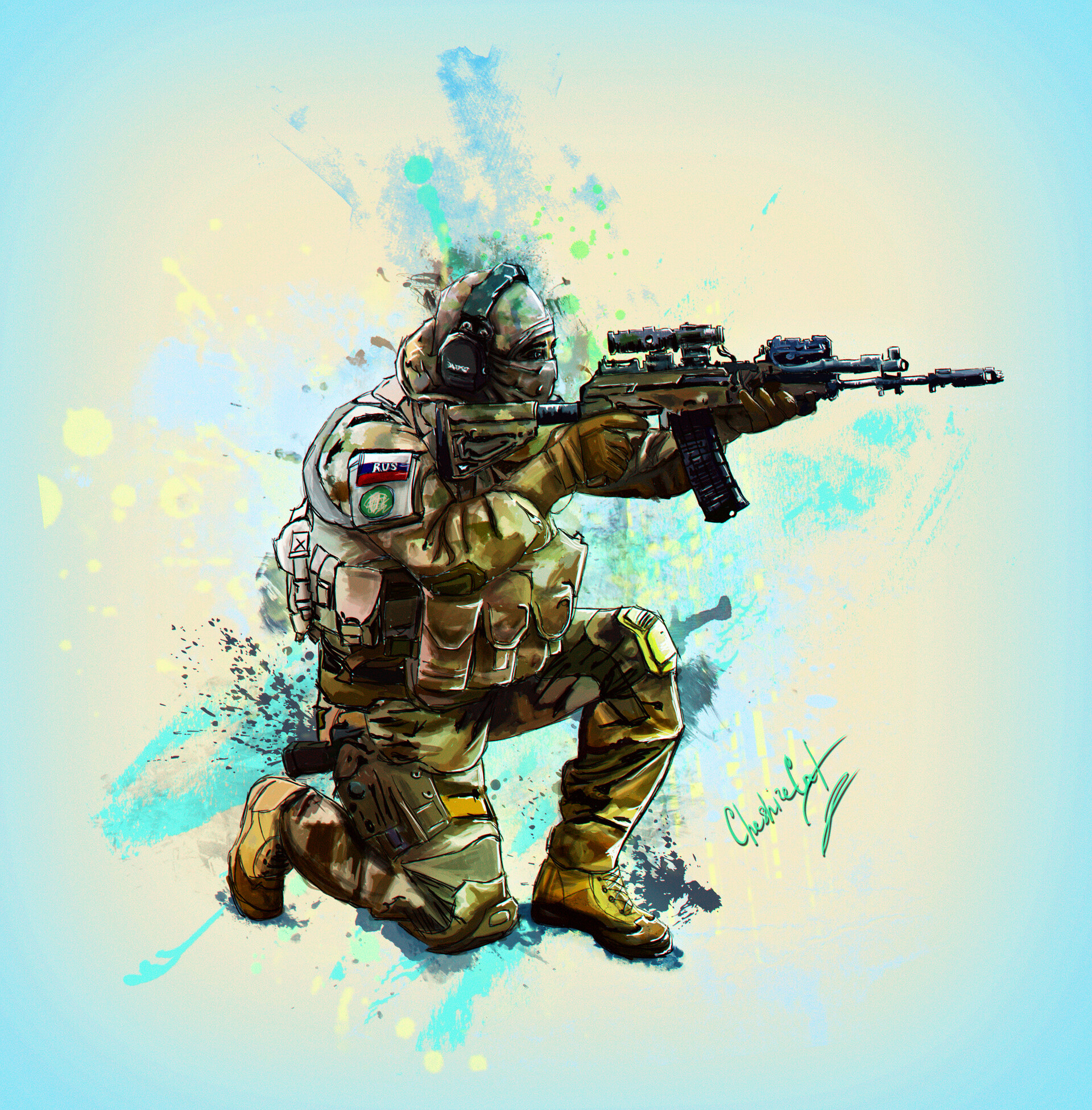 ArtStation - Tactical men