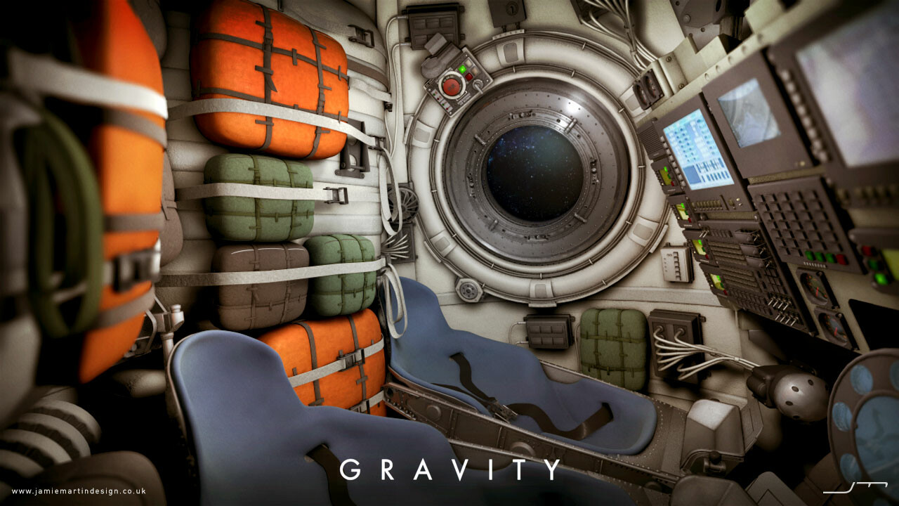 Jamie Martin - "Gravity" movie - Shenzhou concepts