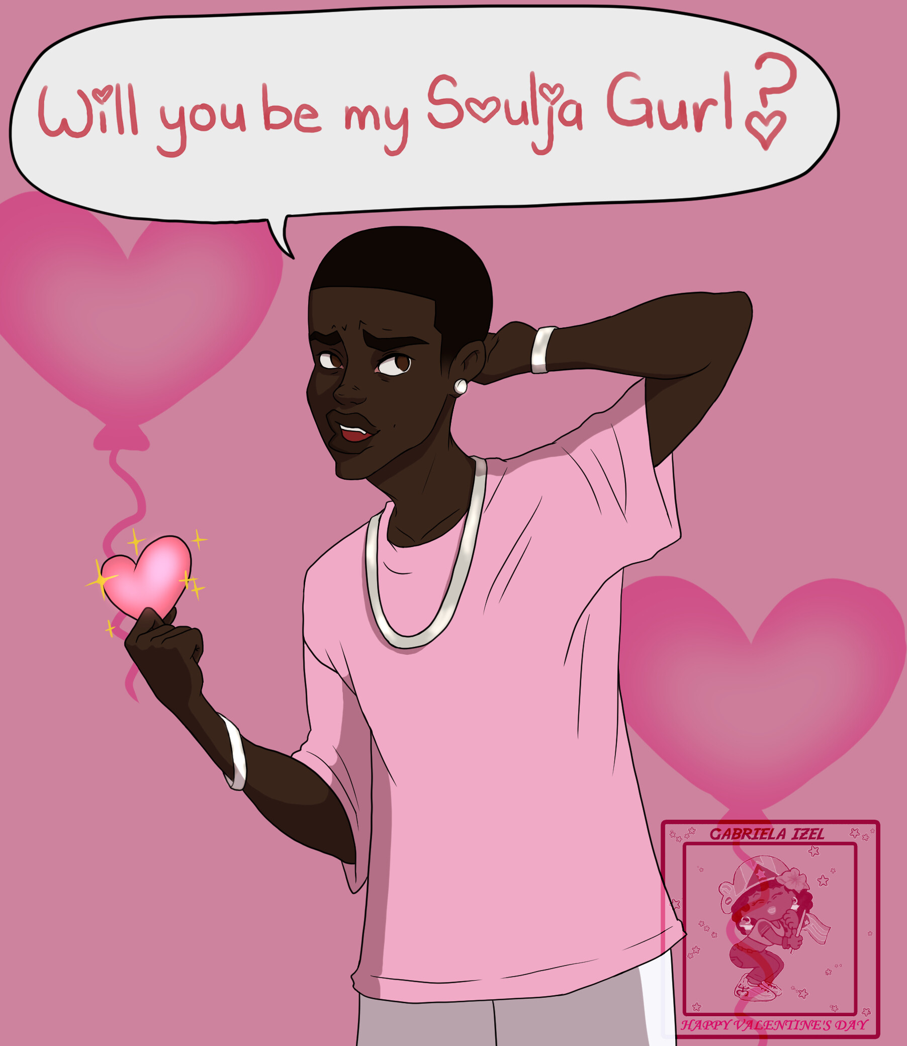 ArtStation - Soulja Boy Valentine Cards