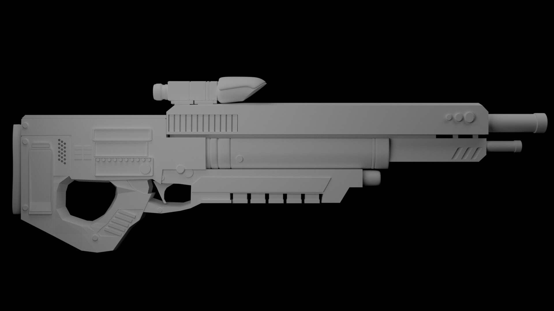 ArtStation - sci fi gun