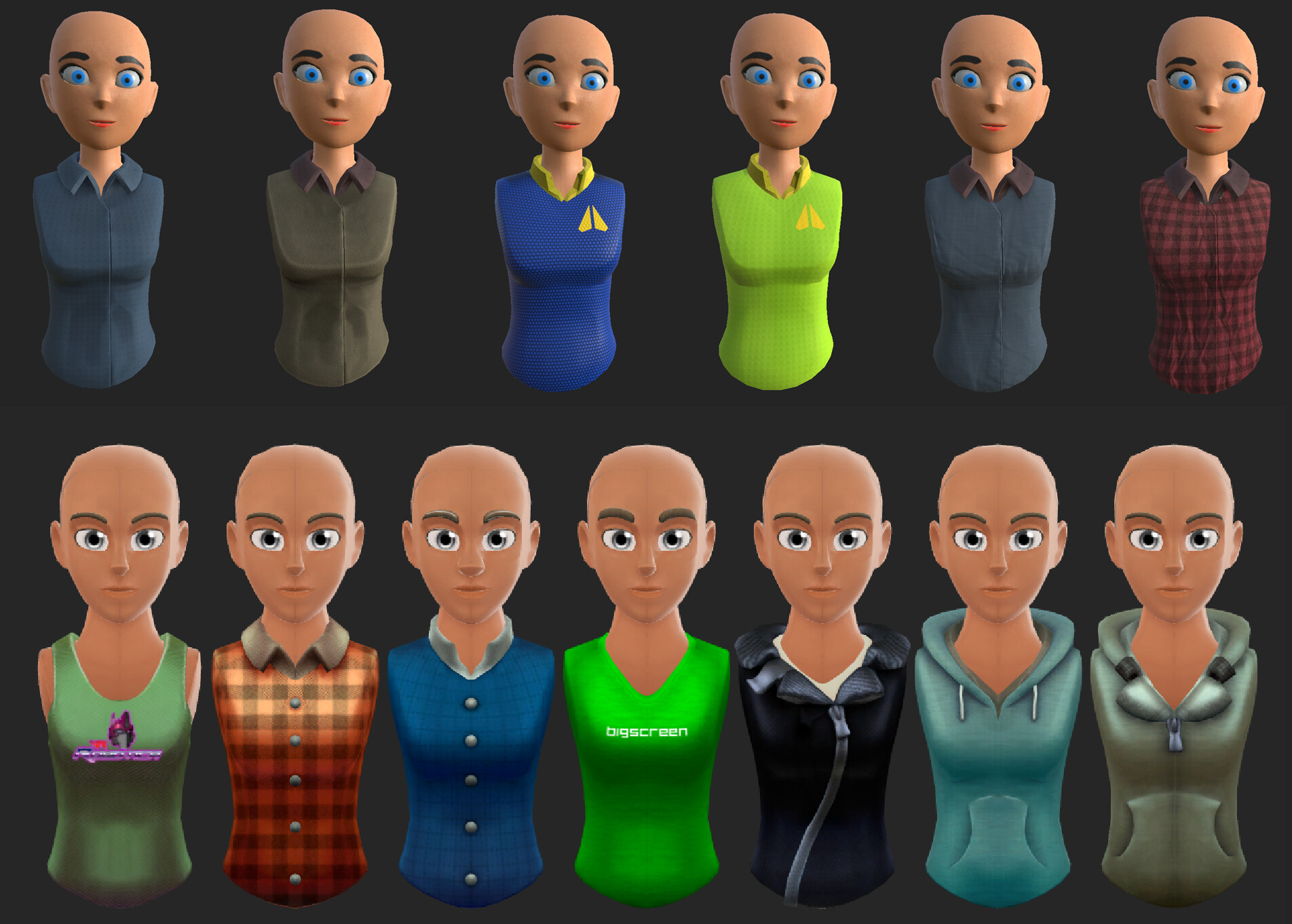 r0b0t1cA - VR Avatar Concepts