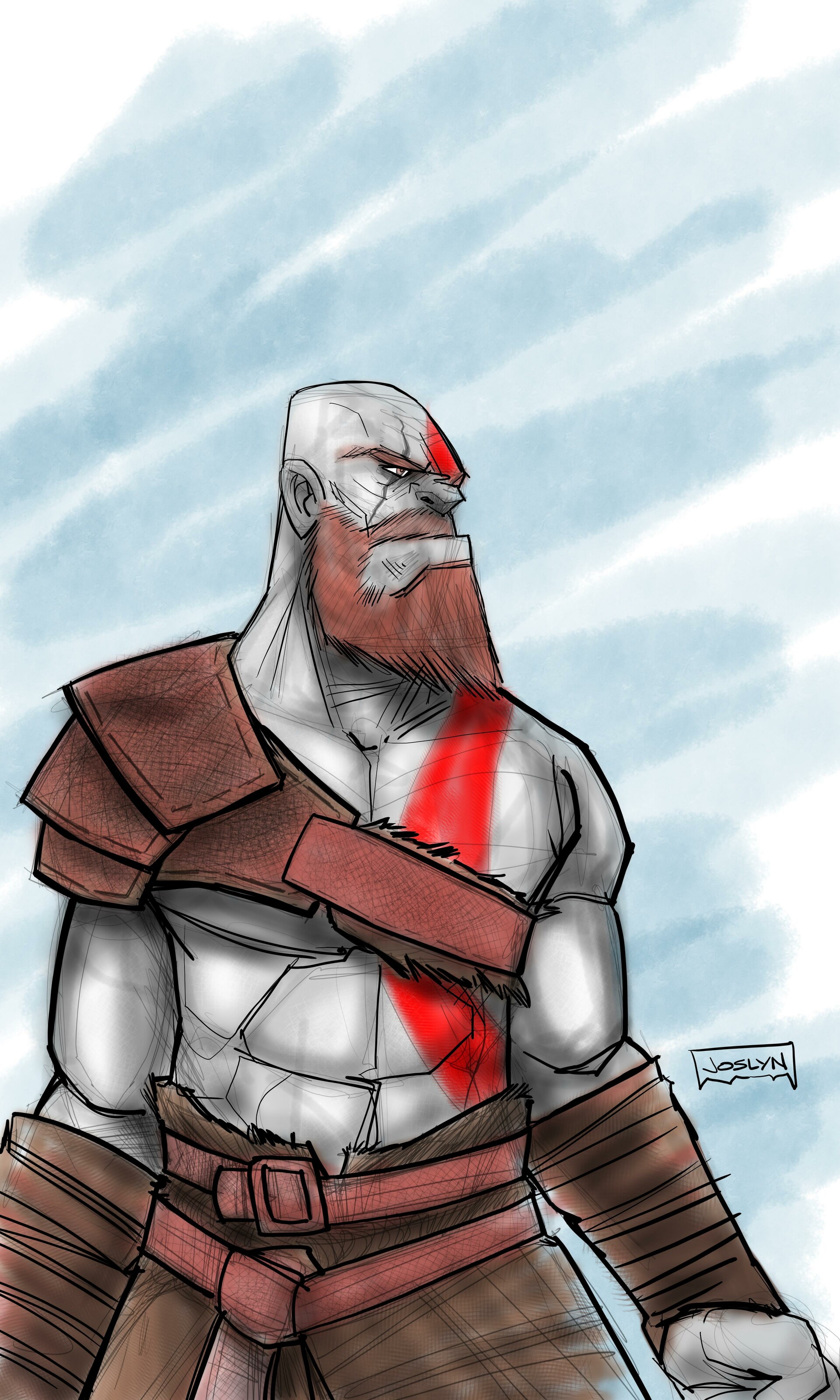 ArtStation - Kratos