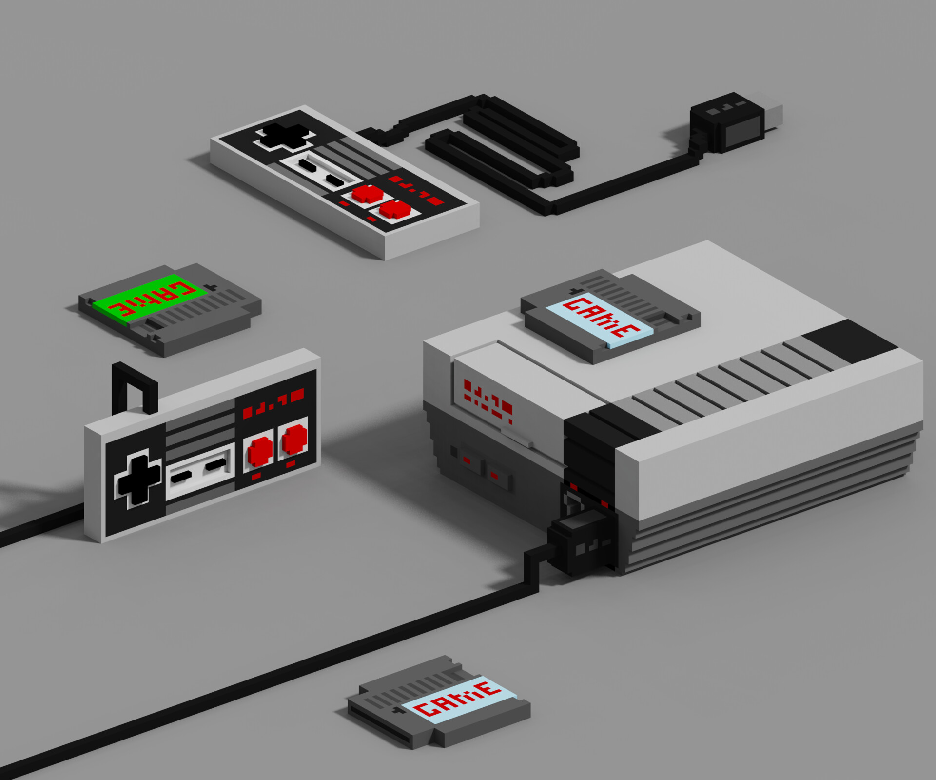 ArtStation - Nintendo NES