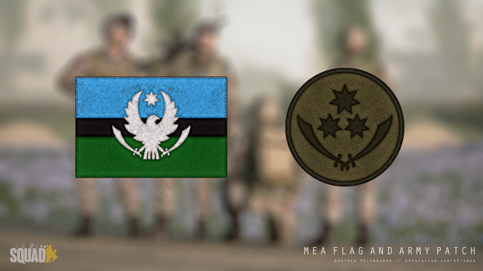 Günther Feldbaumer - Squad – Middle Eastern Alliance Character Textures