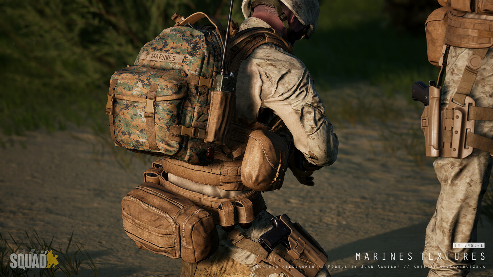 Günther Feldbaumer - Squad – Marines Character Textures