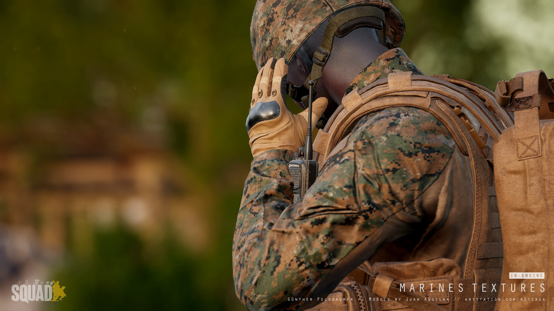Günther Feldbaumer - Squad – Marines Character Textures