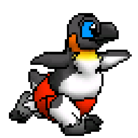 Penguin Running Animation