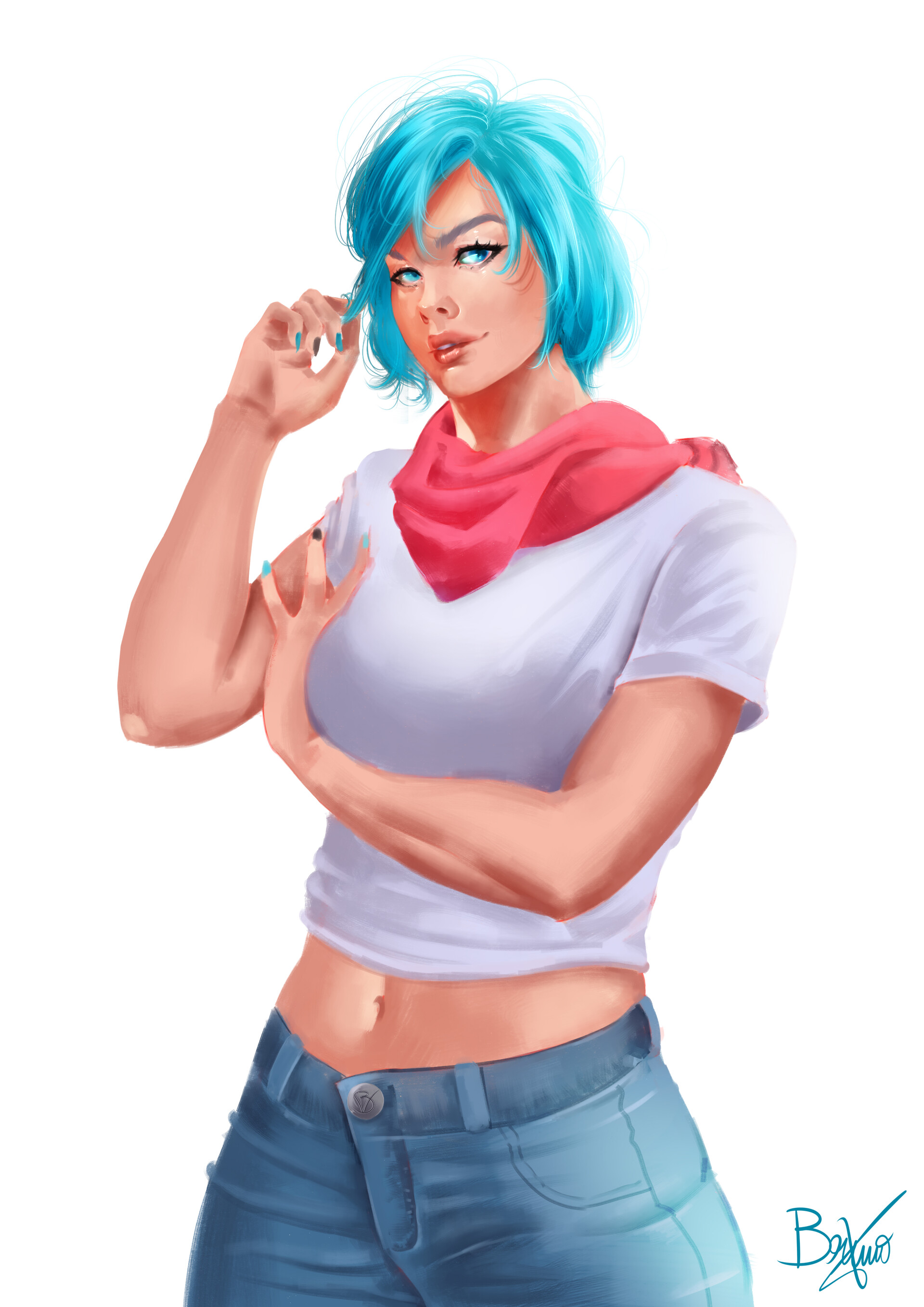 ArtStation - Study - Bulma
