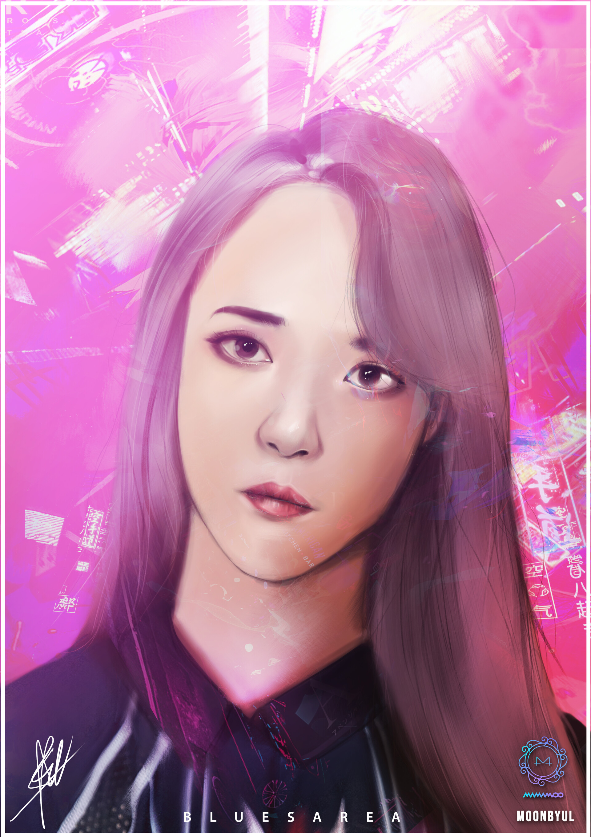 ArtStation - Moonbyul | Digital Fanart