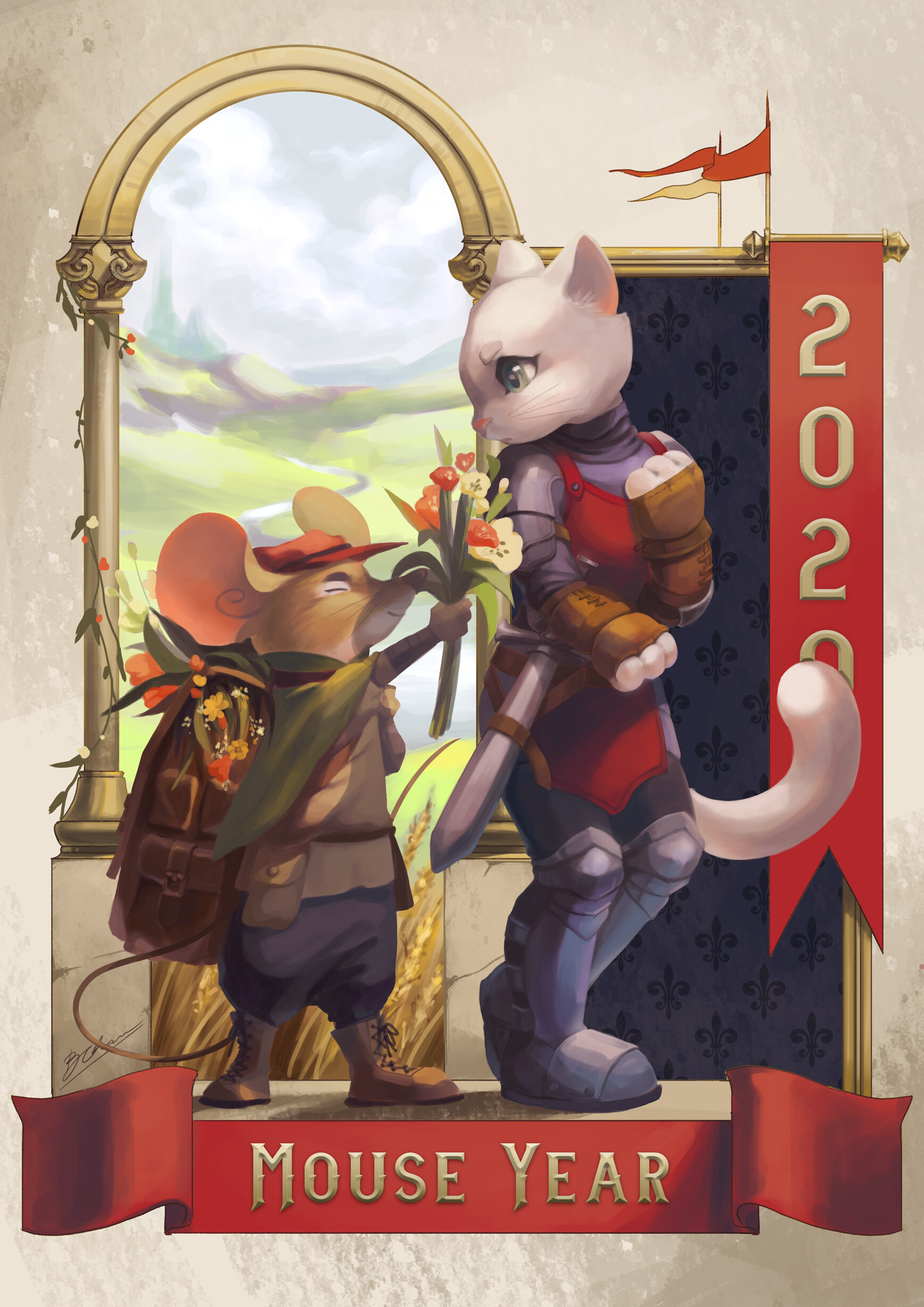 ArtStation - Year of the Mouse 2020