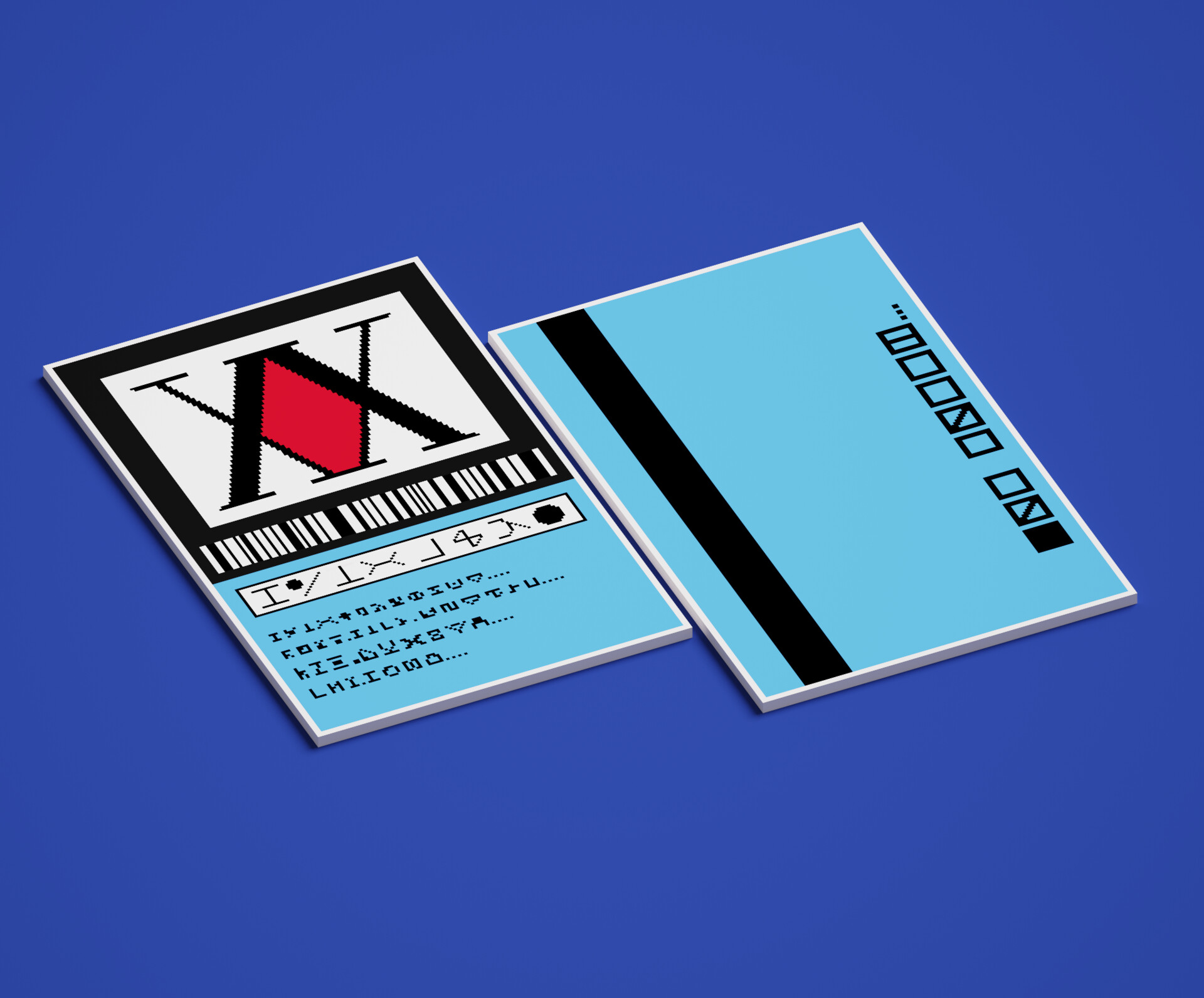 ArtStation - HxH license card