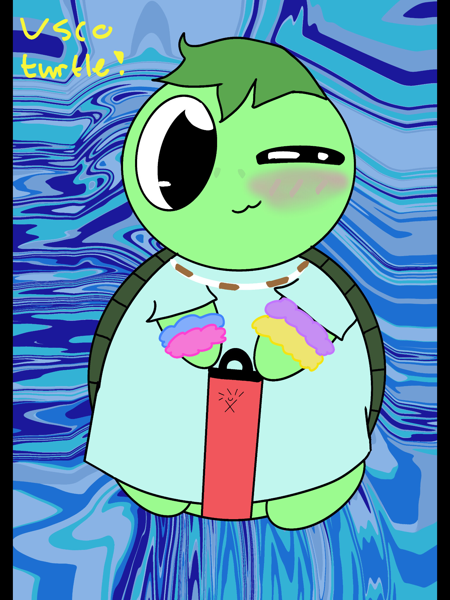 ArtStation - Vsco Turtle!