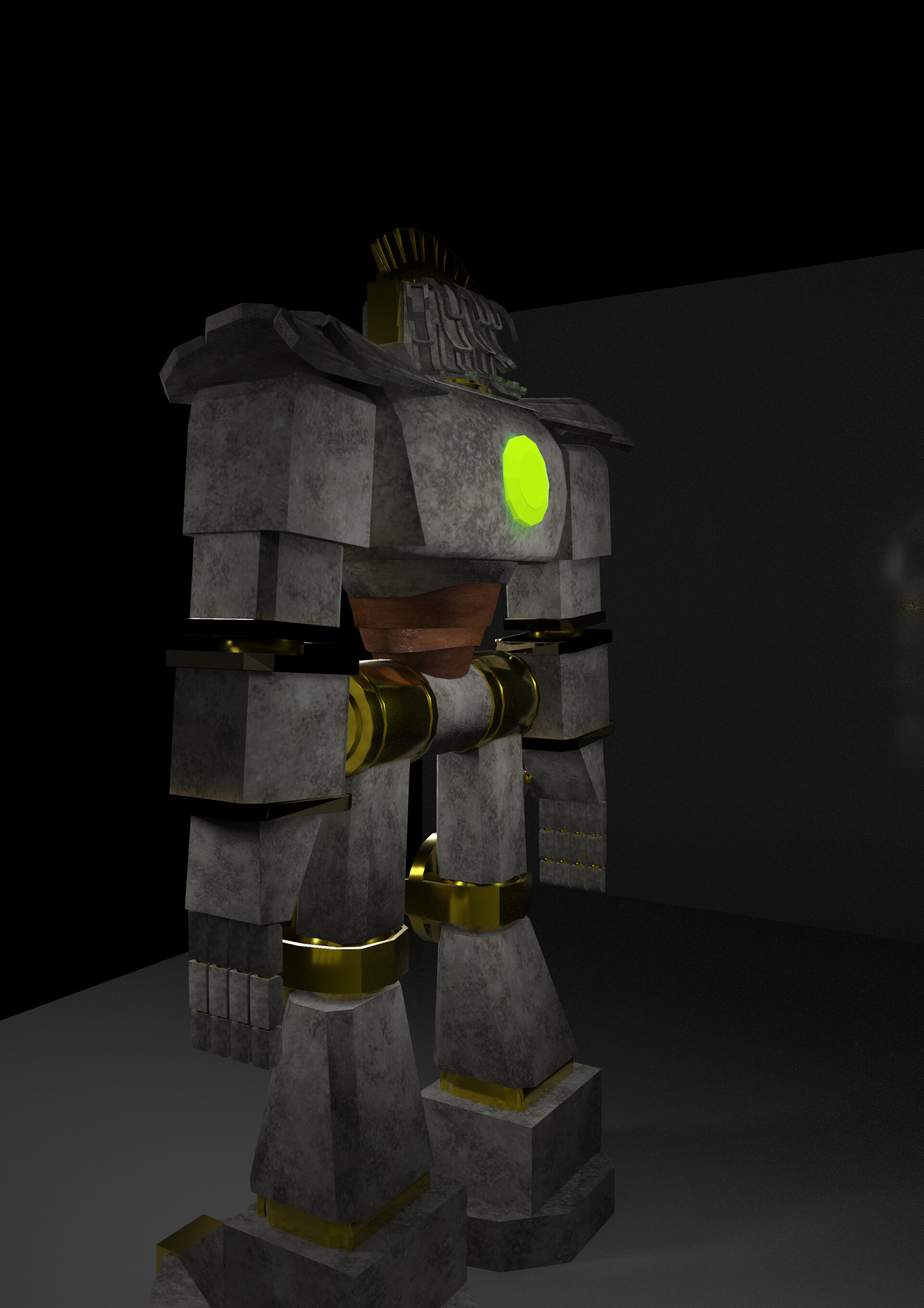 Jonathan Mathers - Cursed Golem (Group Project)