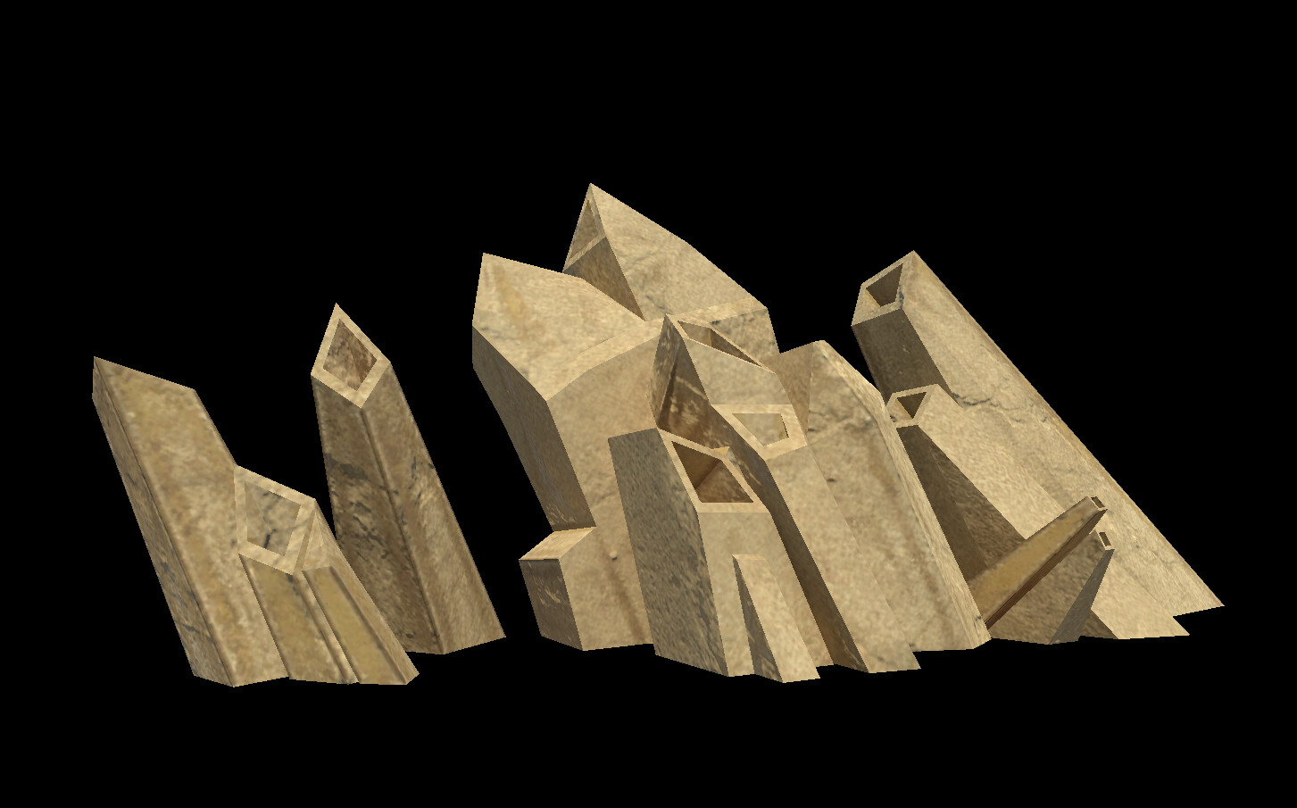 ArtStation - Alien Rock Formation