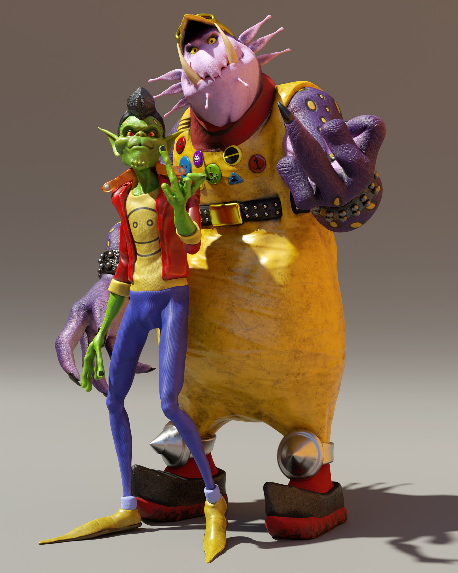 ArtStation - DR & Quinch say "Nuke Your Parents"