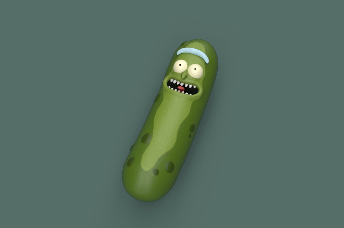 ArtStation - Pickle Rick