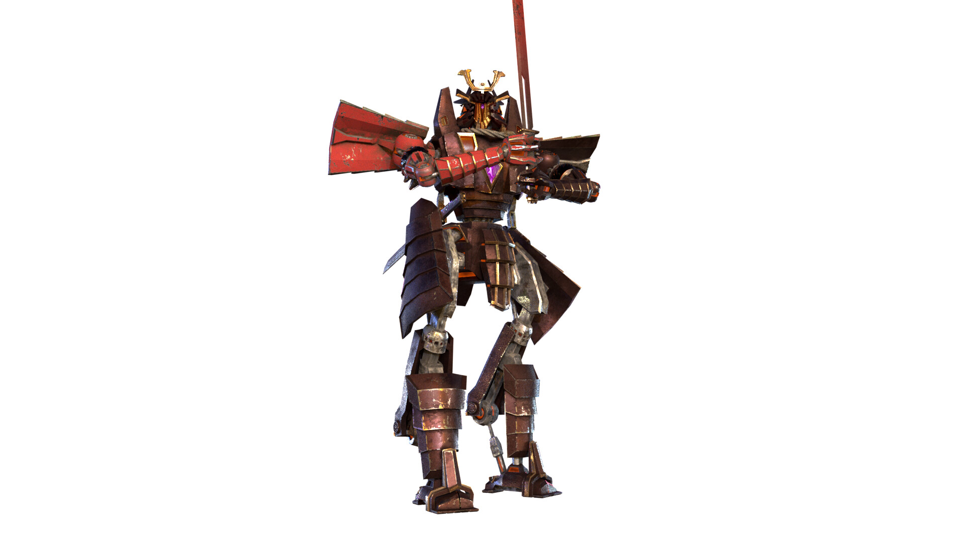 Aidan Gruber - Samurai Mech