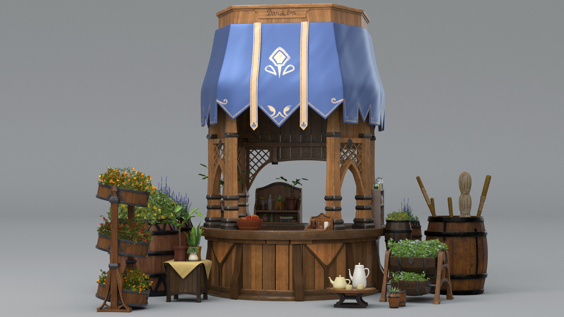 ArtStation - Flower Shop