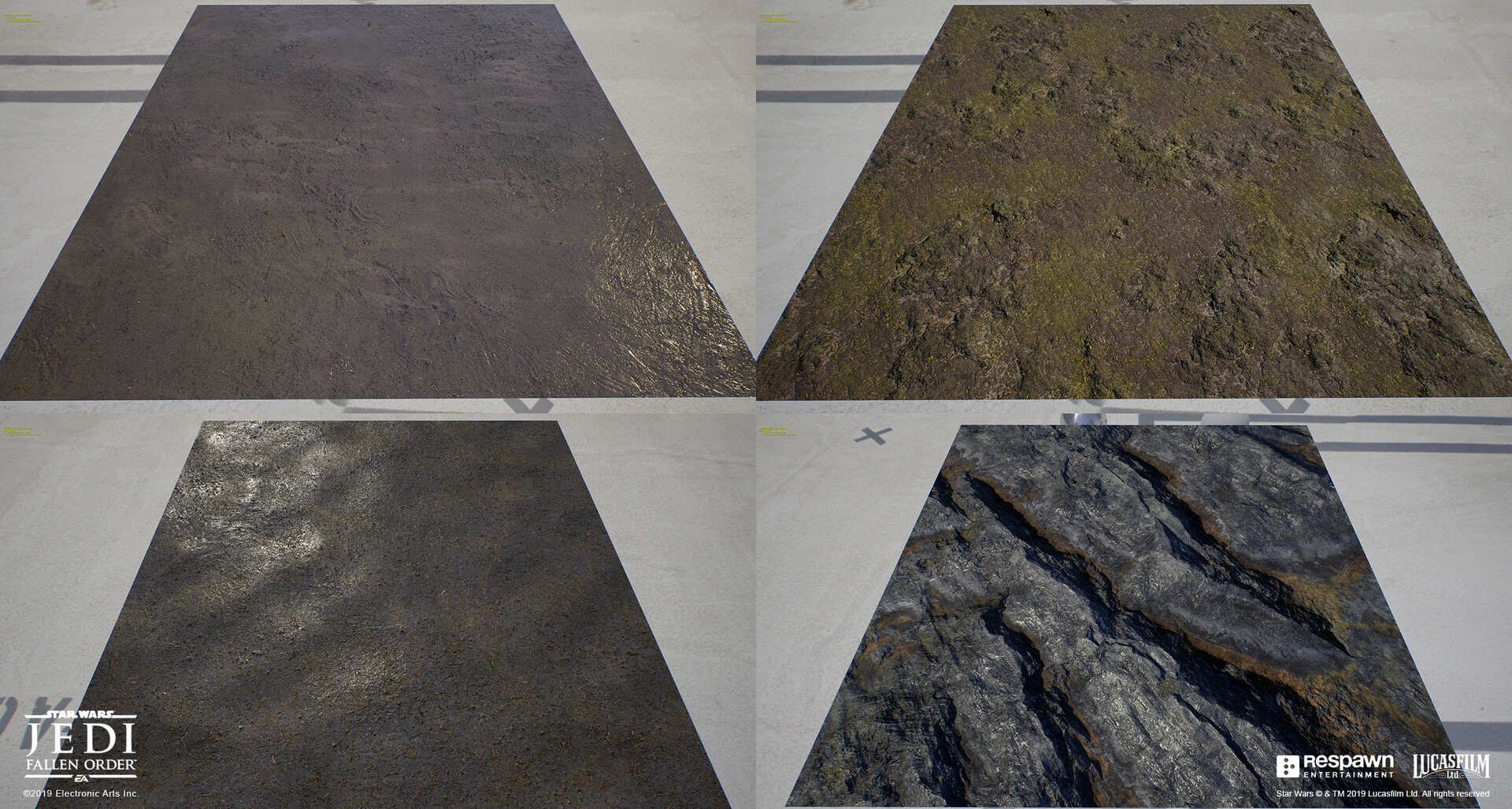 Robert Wilinski - Star Wars Jedi: Fallen Order - Textures / Shaders