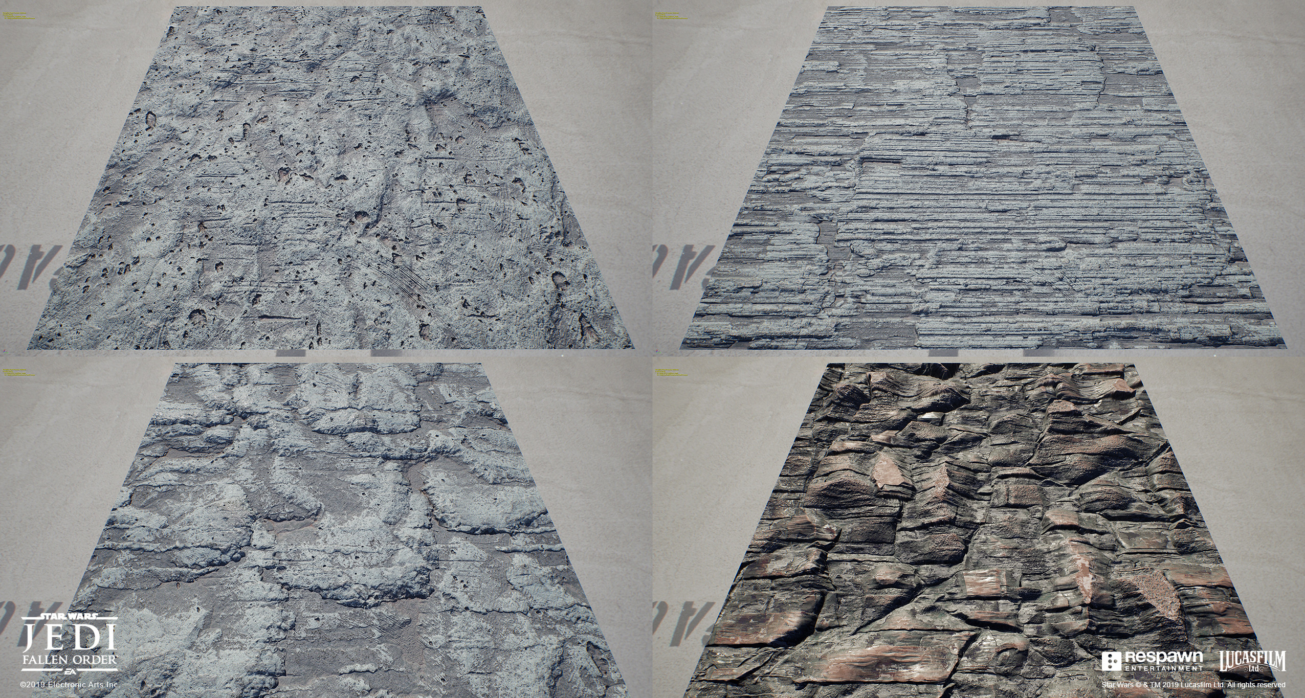 Robert Wilinski - Star Wars Jedi: Fallen Order - Textures / Shaders