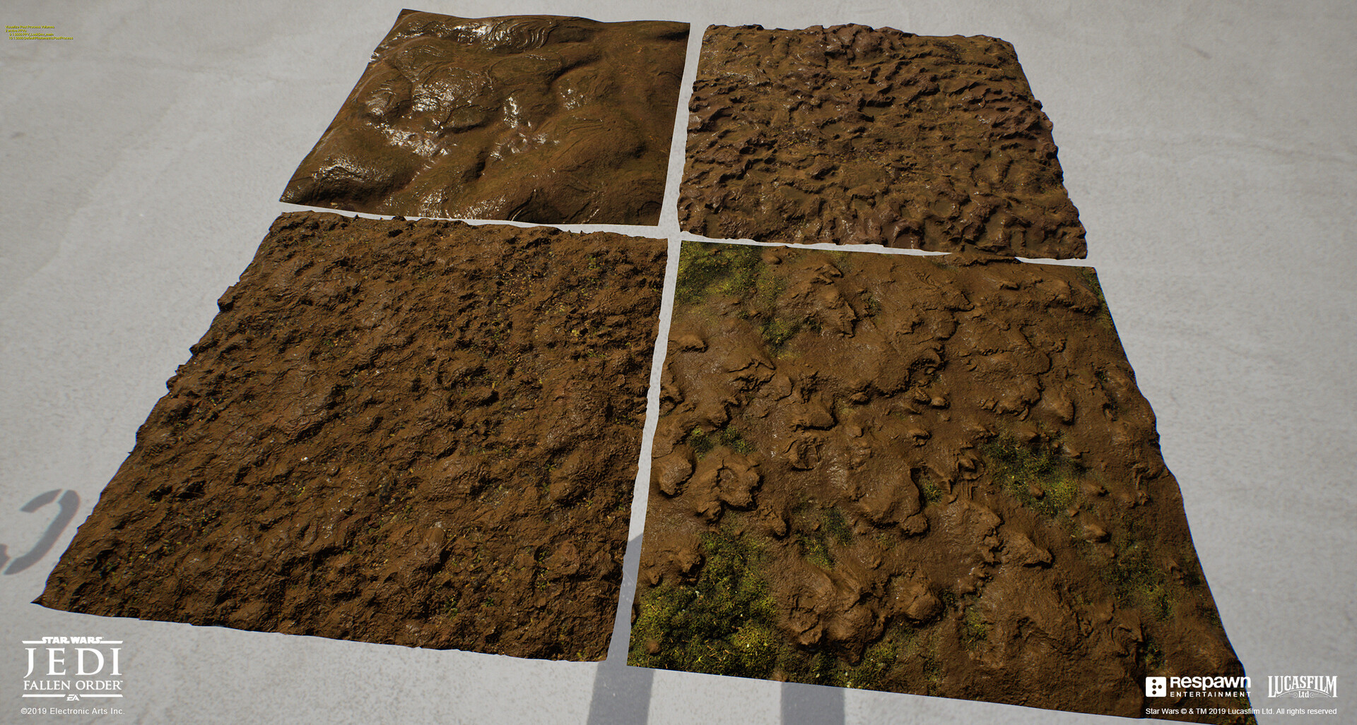 Robert Wilinski - Star Wars Jedi: Fallen Order - Textures / Shaders