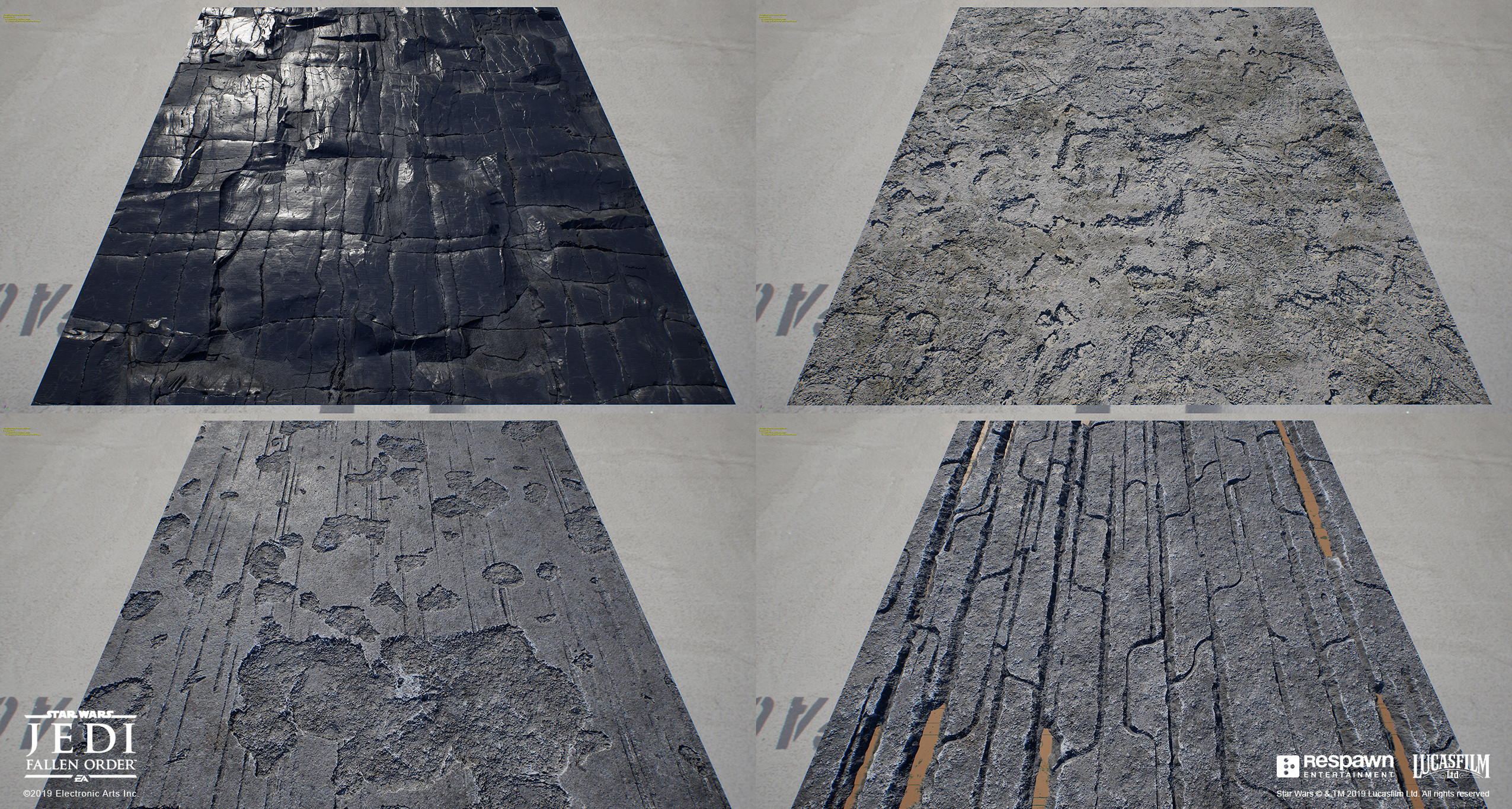 Robert Wilinski - Star Wars Jedi: Fallen Order - Textures / Shaders