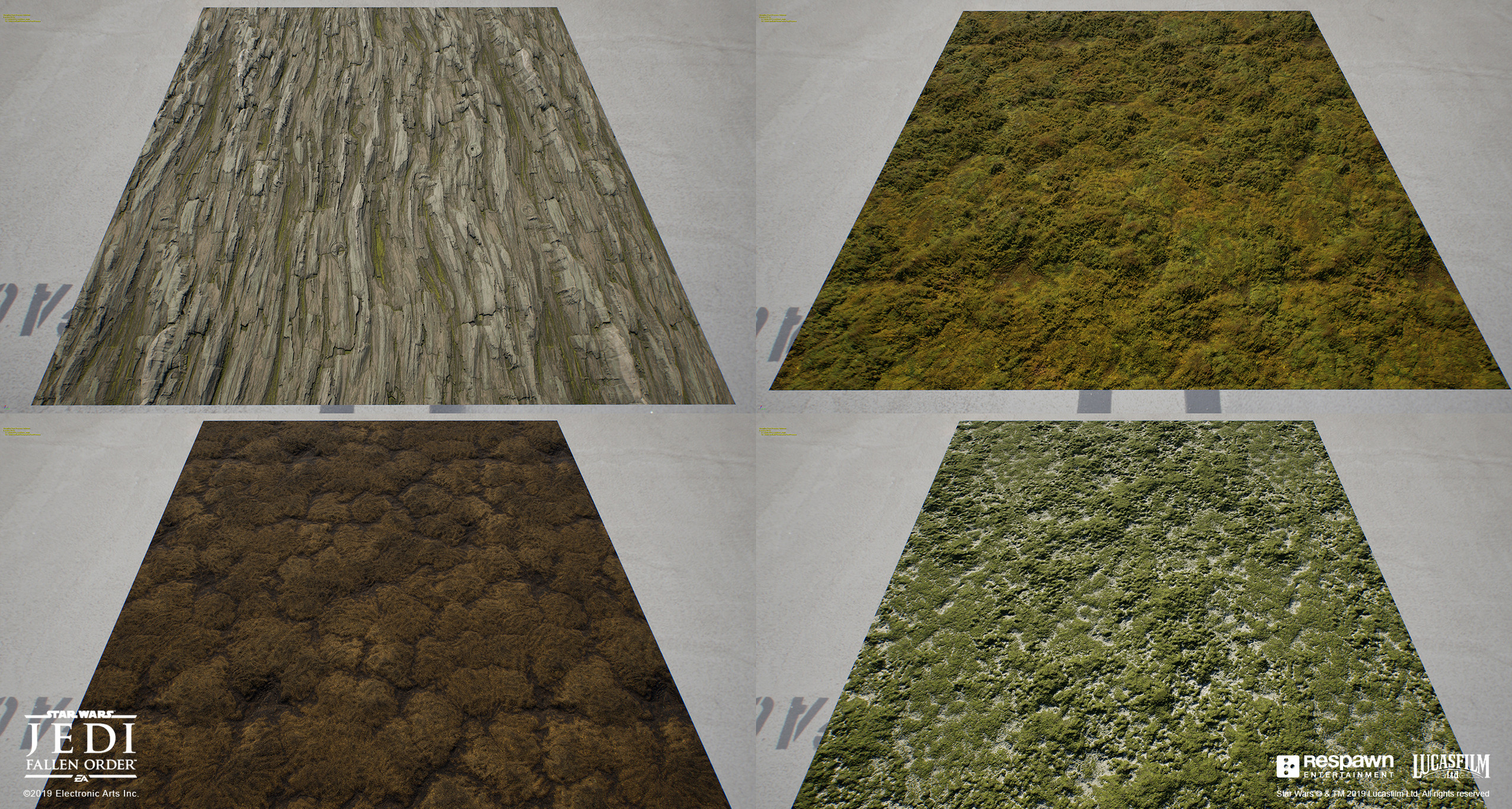 Robert Wilinski - Star Wars Jedi: Fallen Order - Textures / Shaders