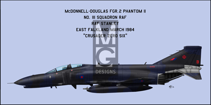 Michael Goughan - McDonnell-Douglas FGR.2 Phantom II Profiles