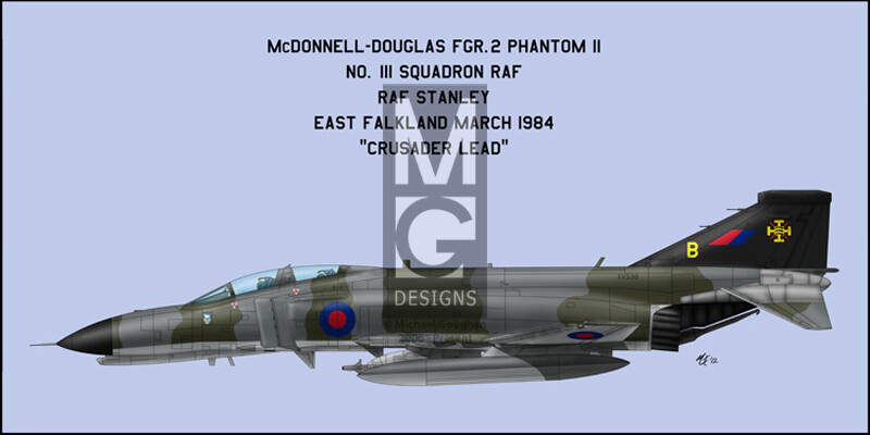 Michael Goughan - McDonnell-Douglas FGR.2 Phantom II Profiles